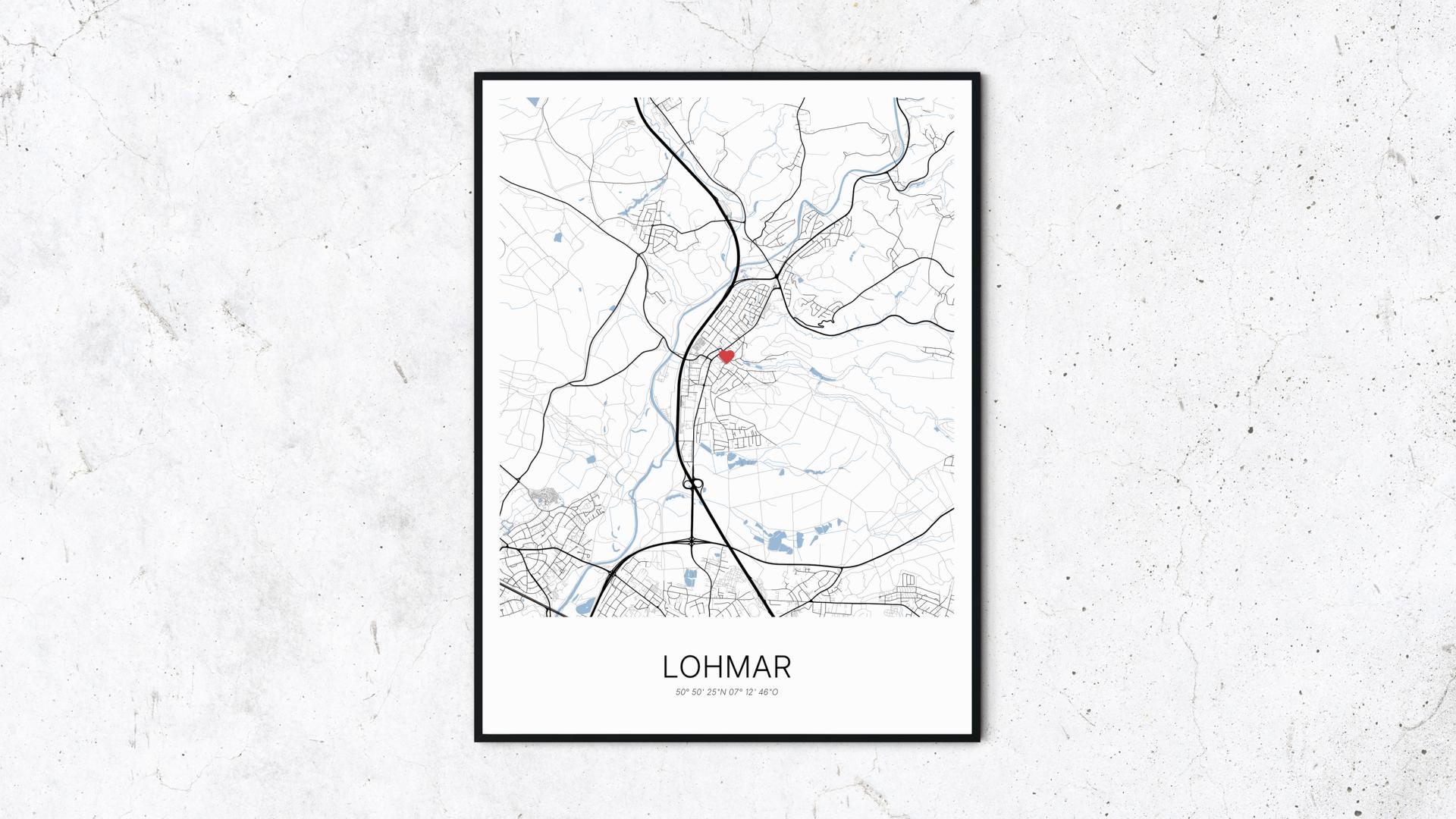 Cartida - Poster von Lohmar - Nordrhein-Westfalen - Deutschland