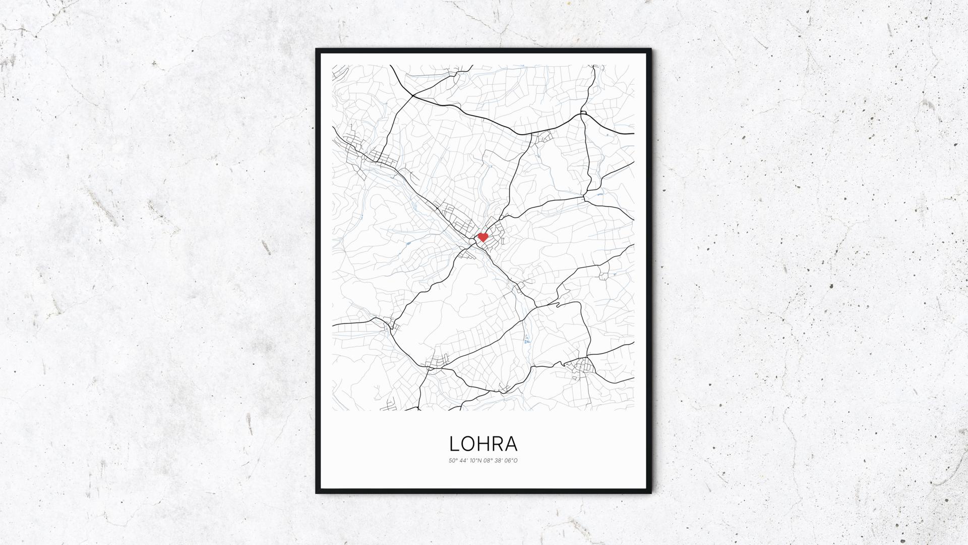 Cartida - Poster von Lohra - Hessen - Deutschland