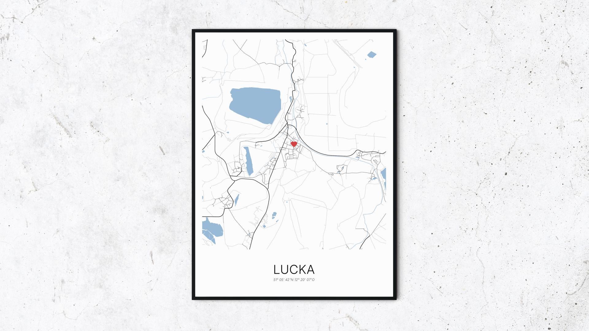 Cartida - Poster von Lucka - Thüringen - Deutschland