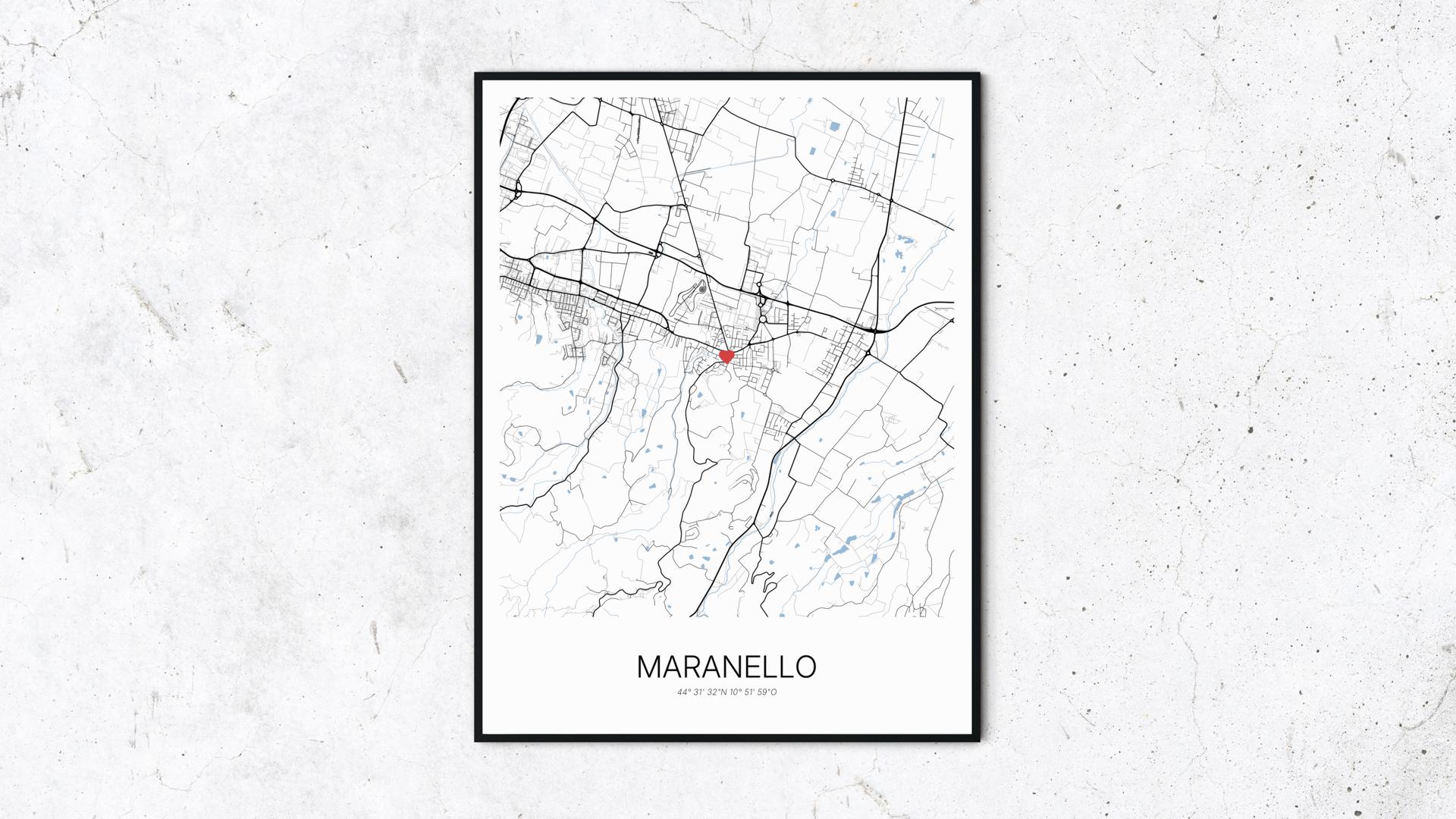 Cartida - Poster von Maranello - Emilia-Romagna - Italien