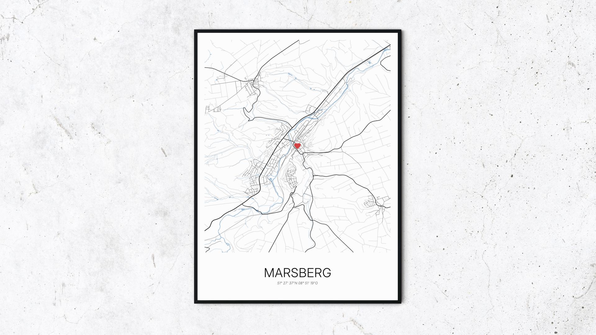 Cartida - Poster von Marsberg - Nordrhein-Westfalen - Deutschland