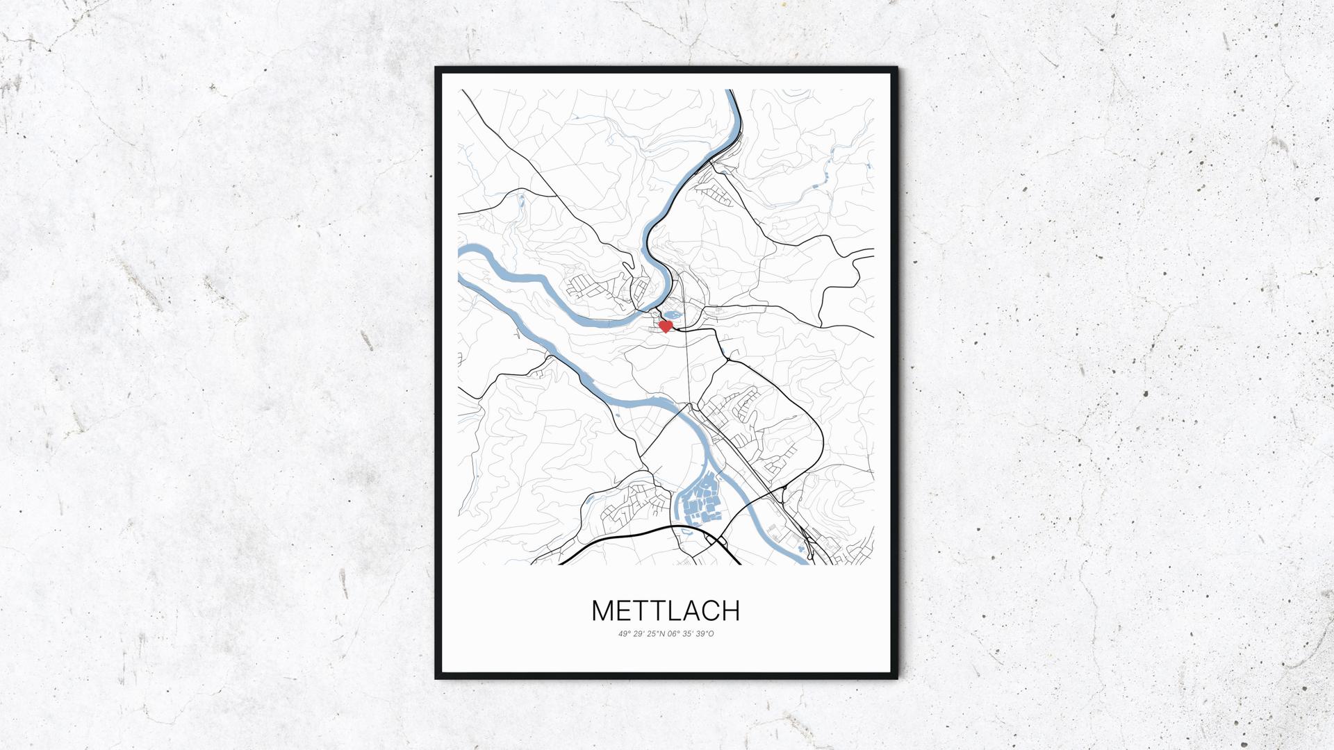 Cartida - Poster von Mettlach - Saarland - Deutschland