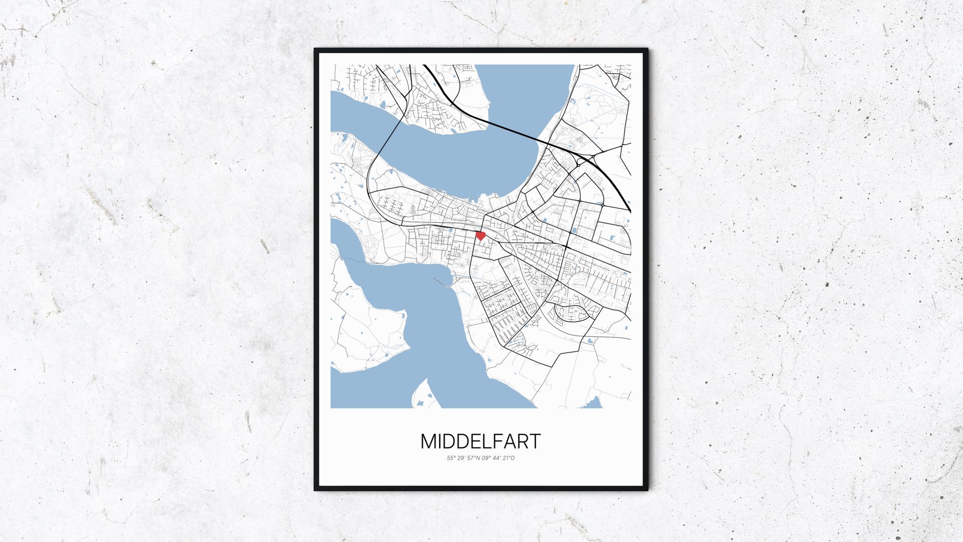 Cartida - Poster von Middelfart - Region Syddanmark - Dänemark