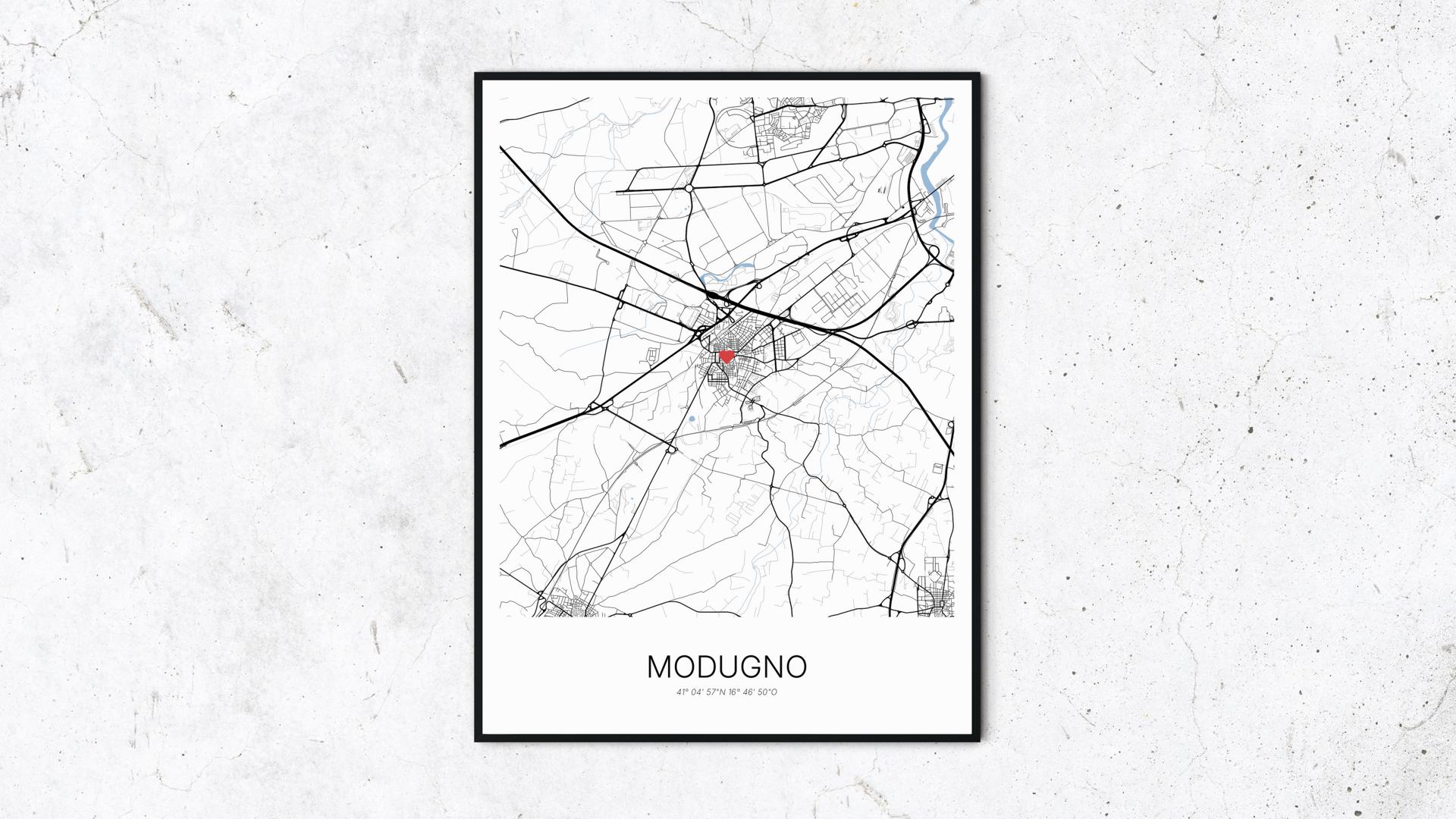 Cartida - Poster von Modugno - Puglia - Italien