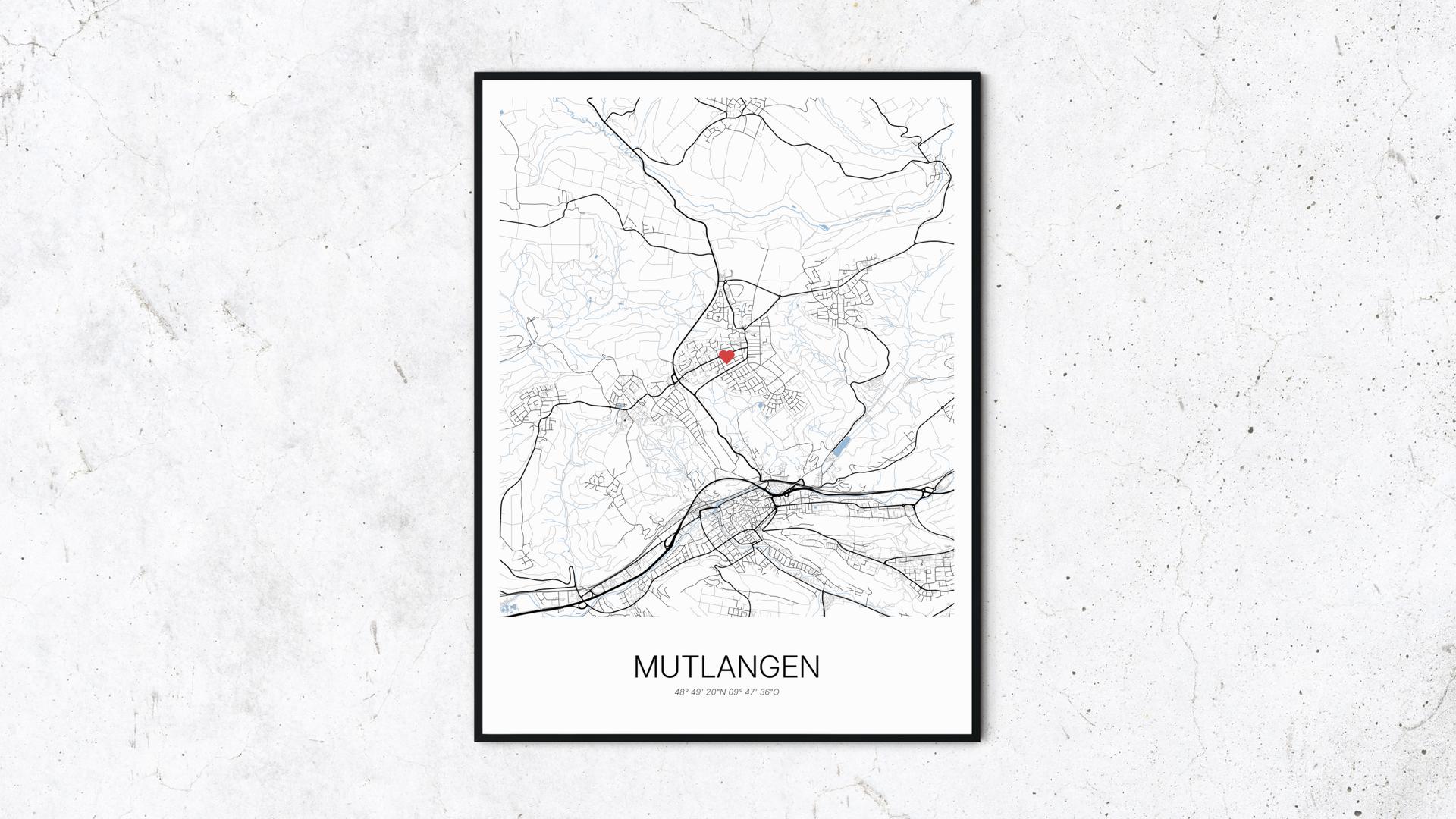 Cartida - Poster von Mutlangen - Baden-Württemberg - Deutschland