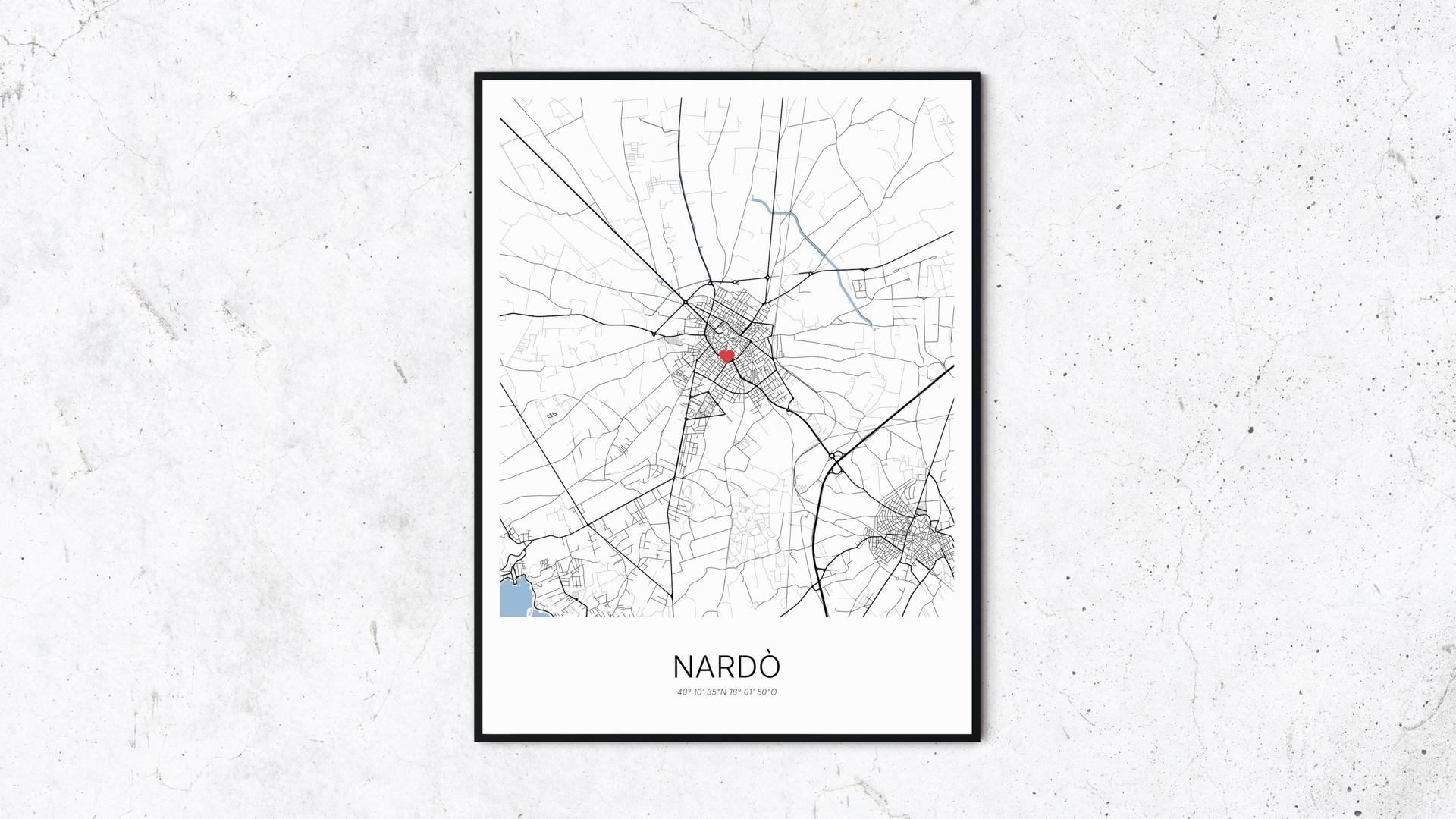 Cartida - Poster von Nardò - Puglia - Italien