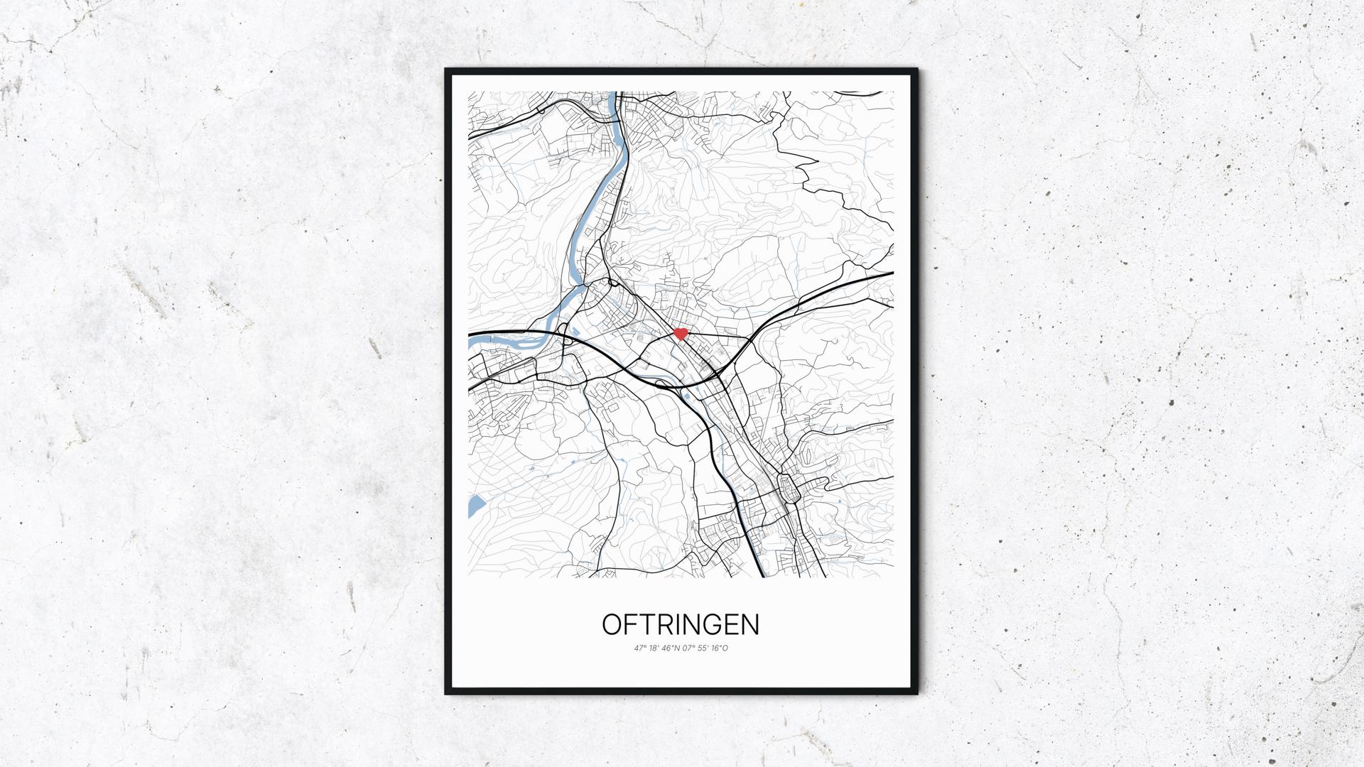 Cartida - Poster von Oftringen - Aargau - Schweiz