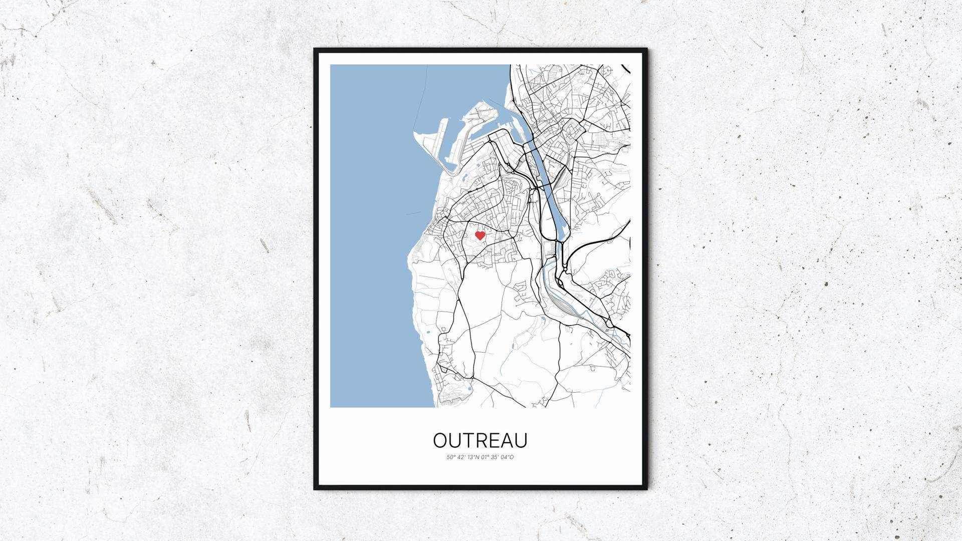 Cartida - Poster von Outreau - Hauts-de-France - Frankreich