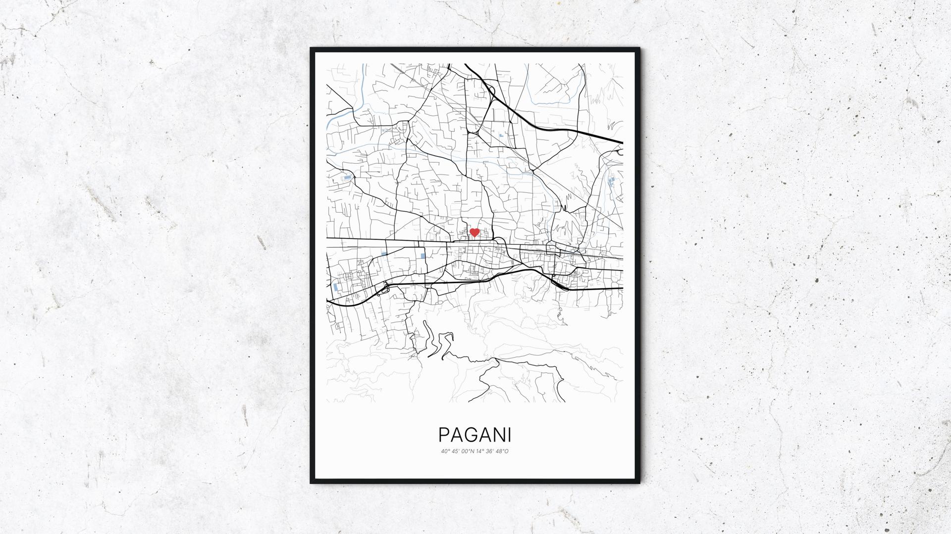 Cartida - Poster von Pagani - Campania - Italien