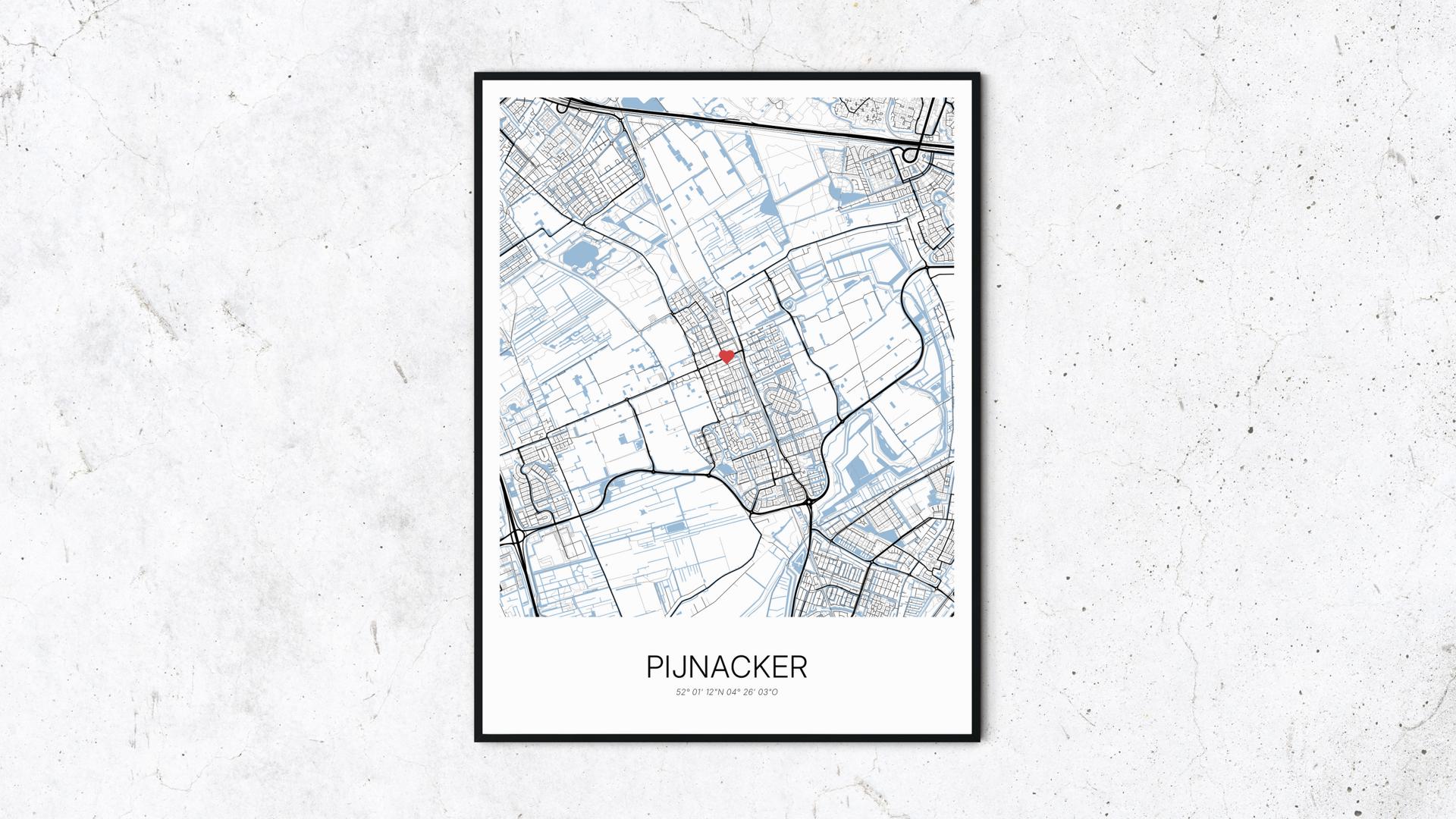 Cartida - Poster von Pijnacker - Zuid-Holland - Niederlande
