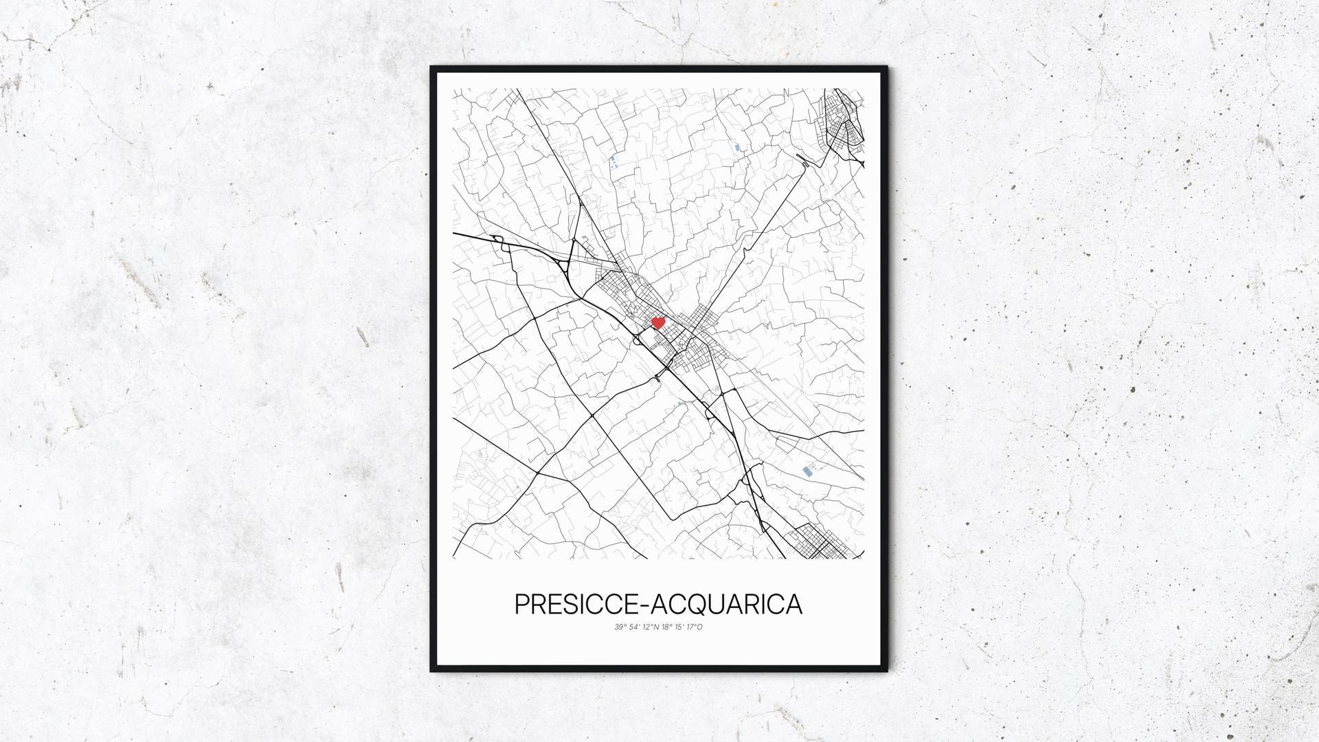 Cartida - Poster von Presicce-Acquarica - Puglia - Italien