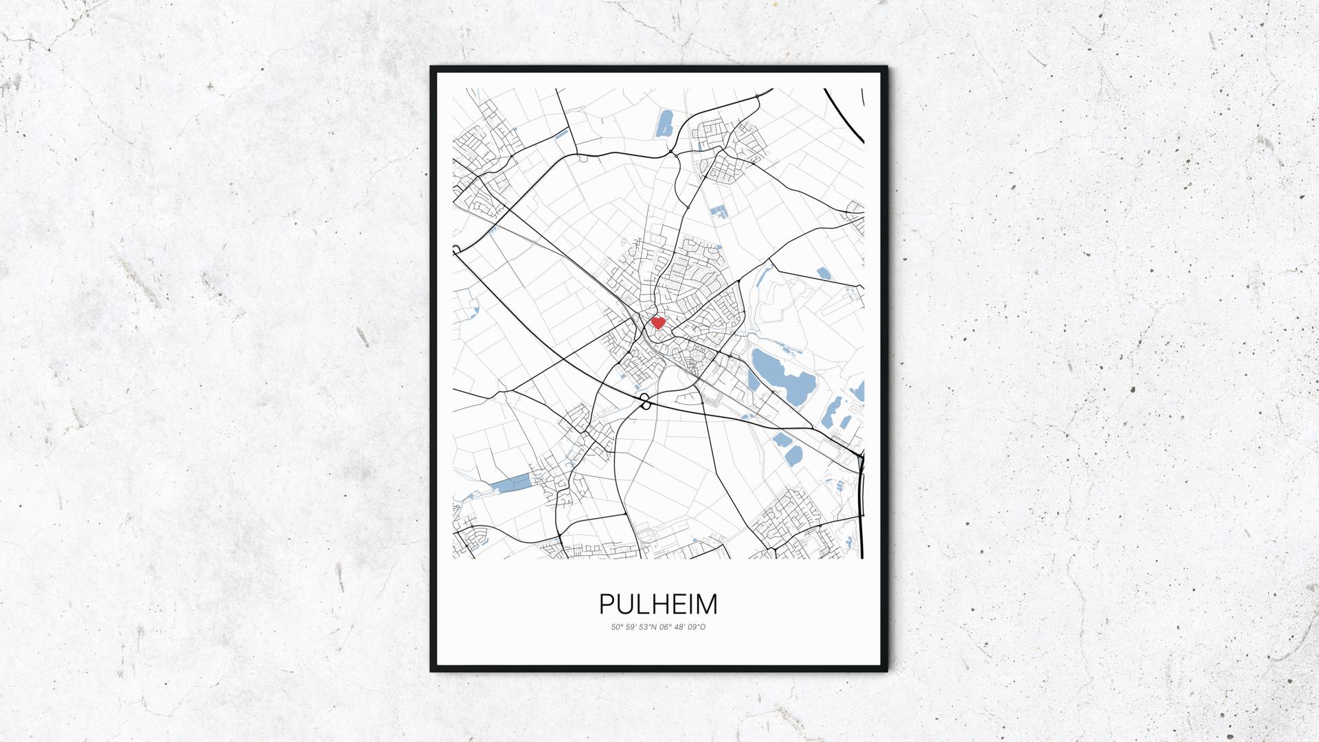 Cartida - Poster von Pulheim - Nordrhein-Westfalen - Deutschland