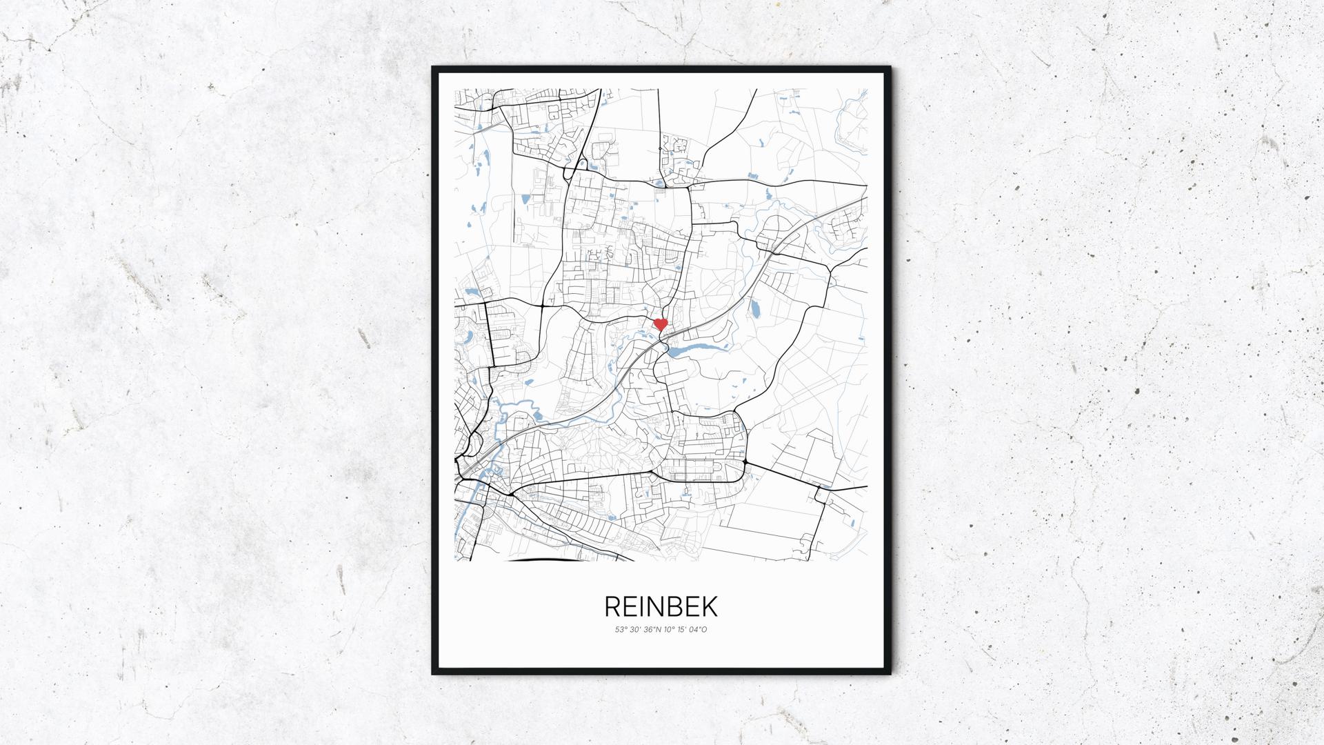 Cartida - Poster von Reinbek - Schleswig-Holstein - Deutschland