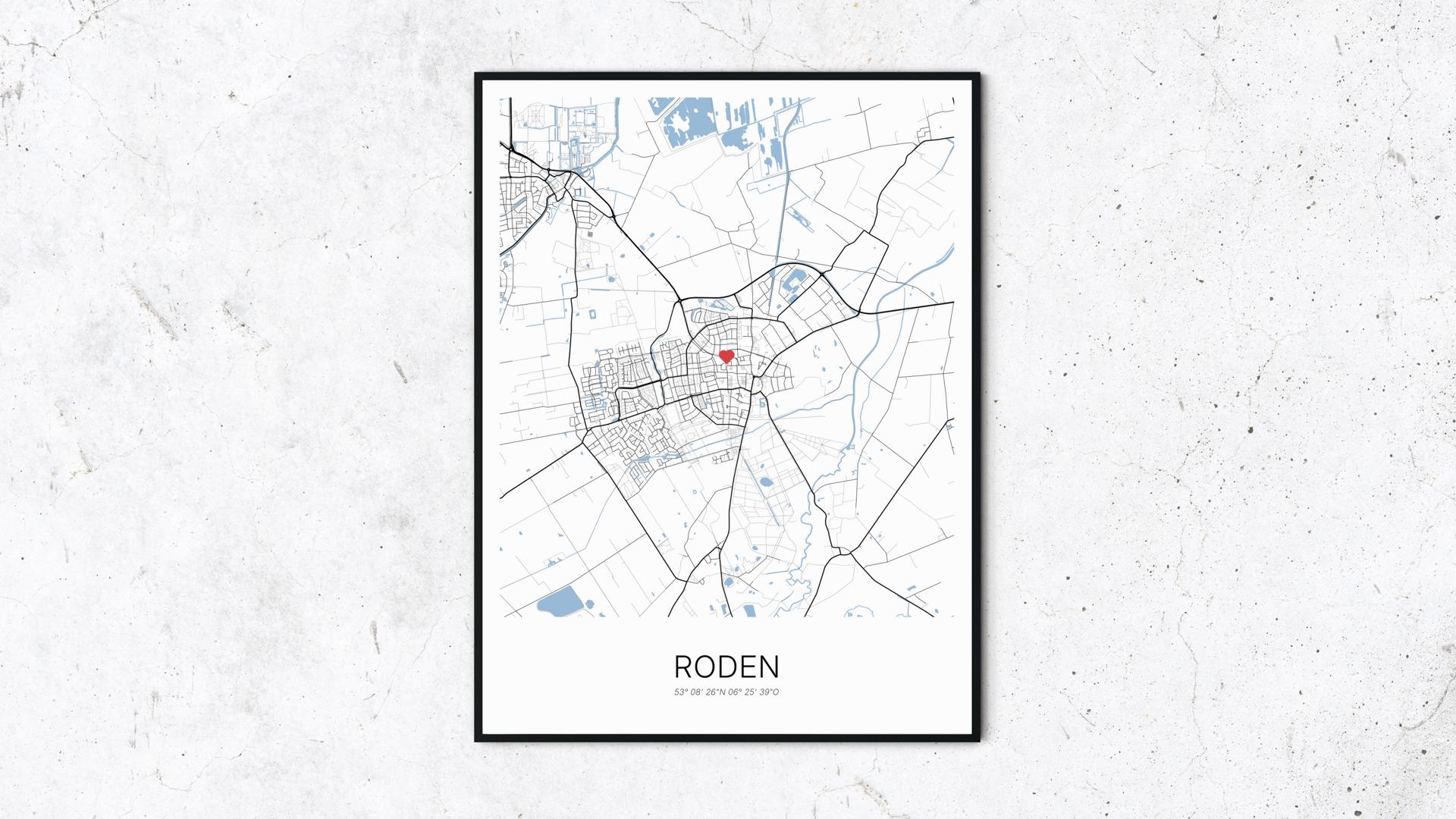 Cartida - Poster von Roden - Drenthe - Niederlande