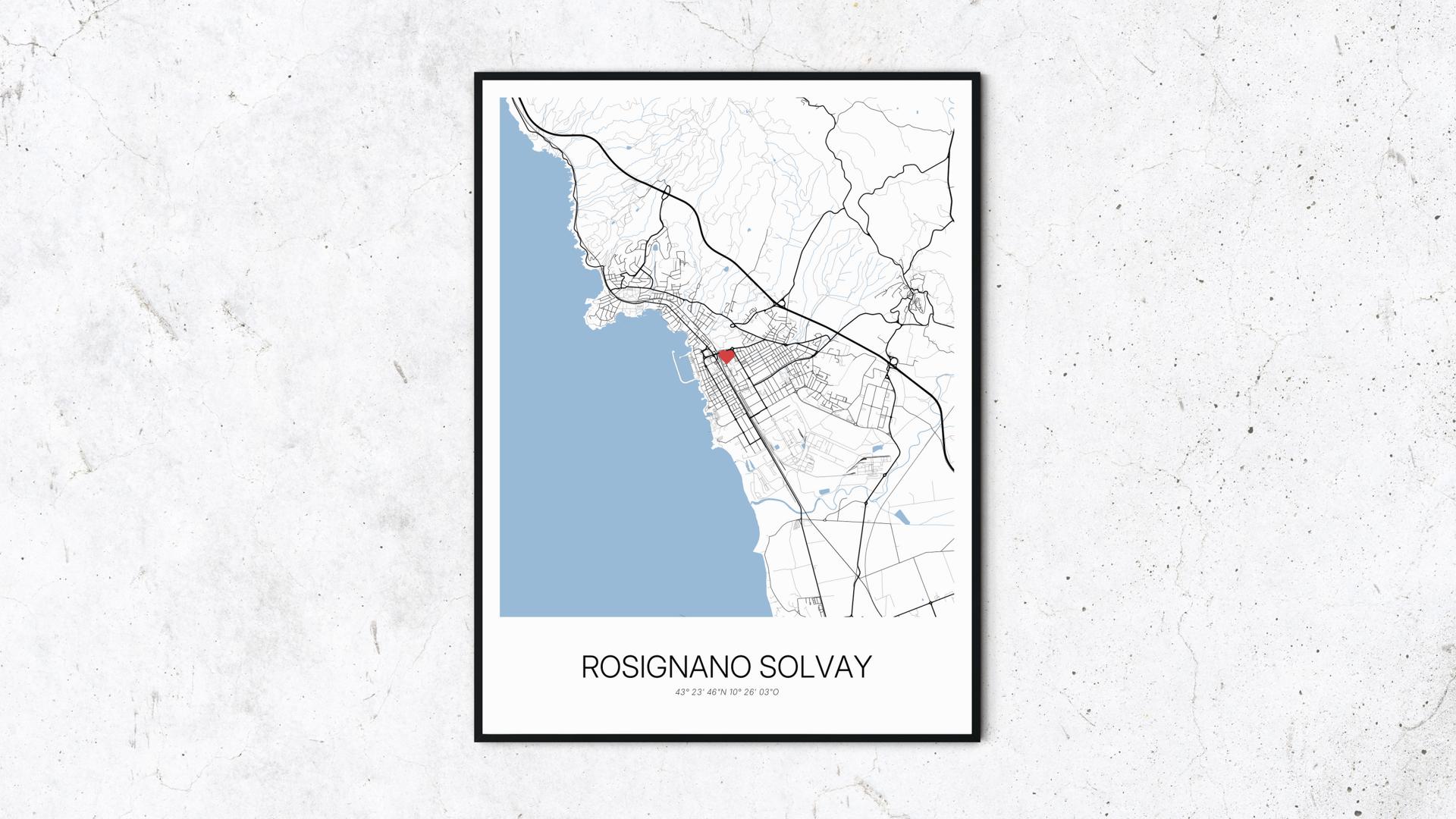 Cartida - Poster von Rosignano Solvay - Toscana - Italien