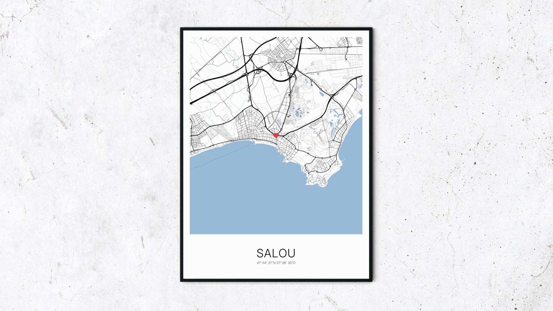 Cartida - Poster von Salou - Catalunya - Spanien