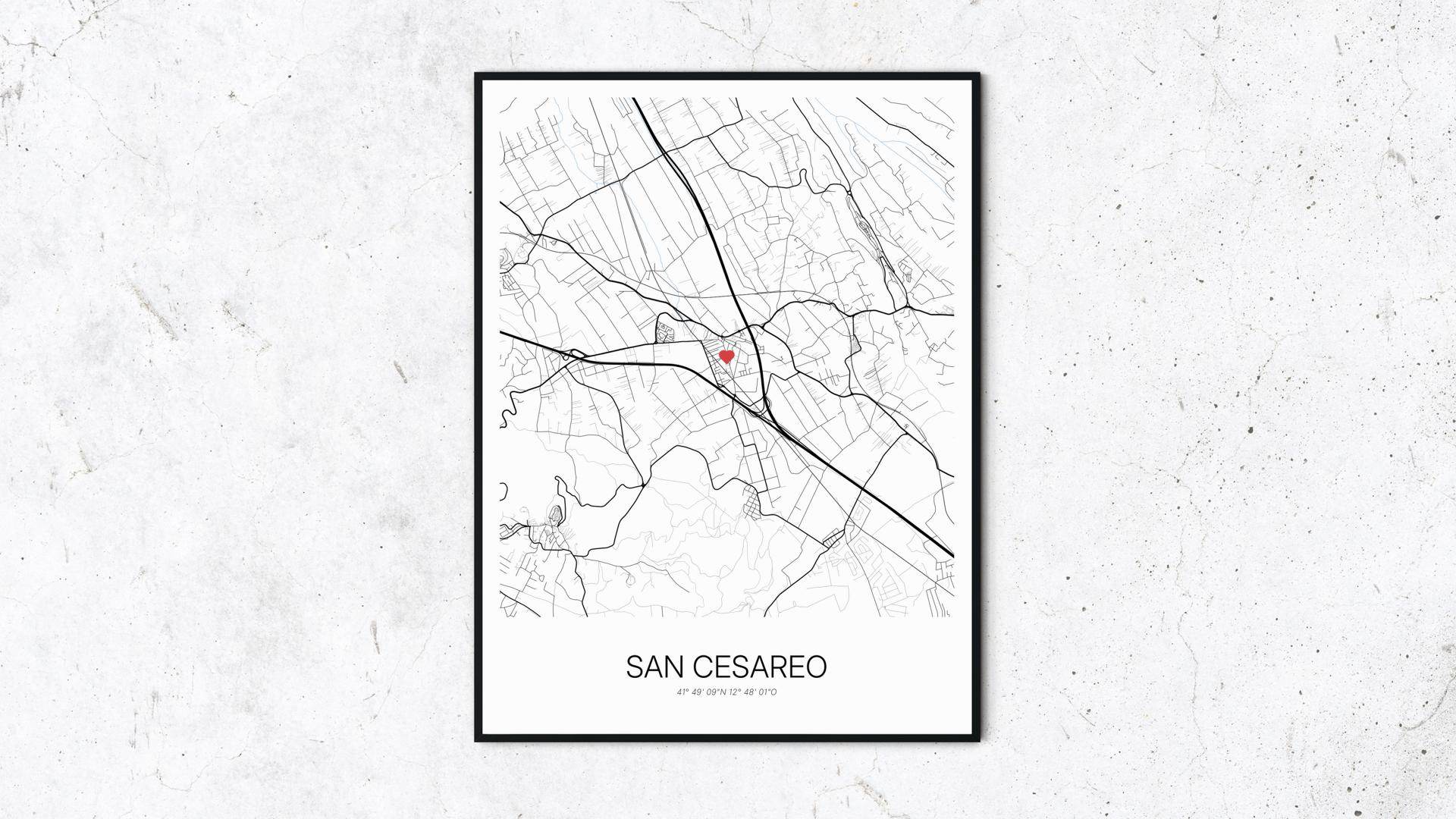 Cartida - Poster von San Cesareo - Lazio - Italien