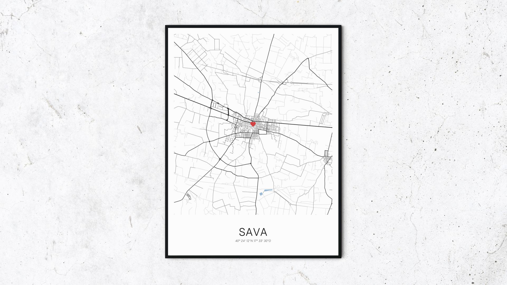 Cartida - Poster von Sava - Puglia - Italien