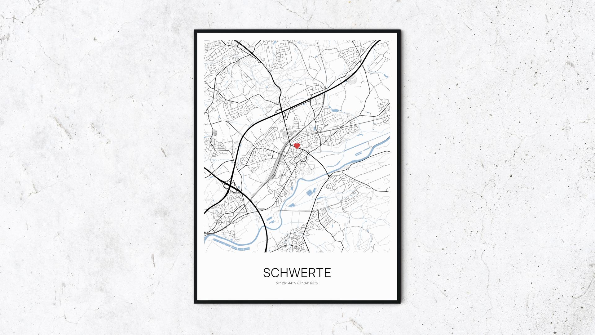 Cartida - Poster von Schwerte - Nordrhein-Westfalen - Deutschland