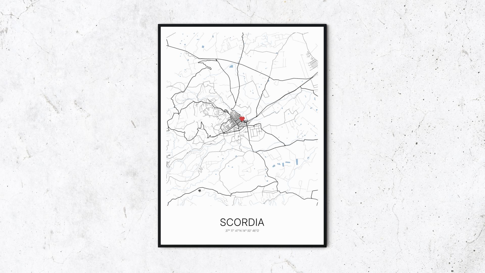 Cartida - Poster von Scordia - Sicilia - Italien