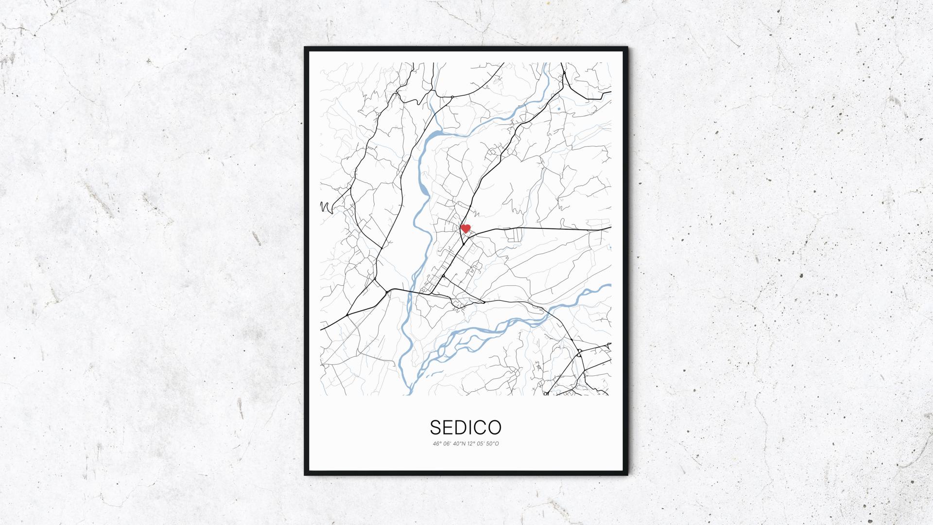 Cartida - Poster von Sedico - Veneto - Italien