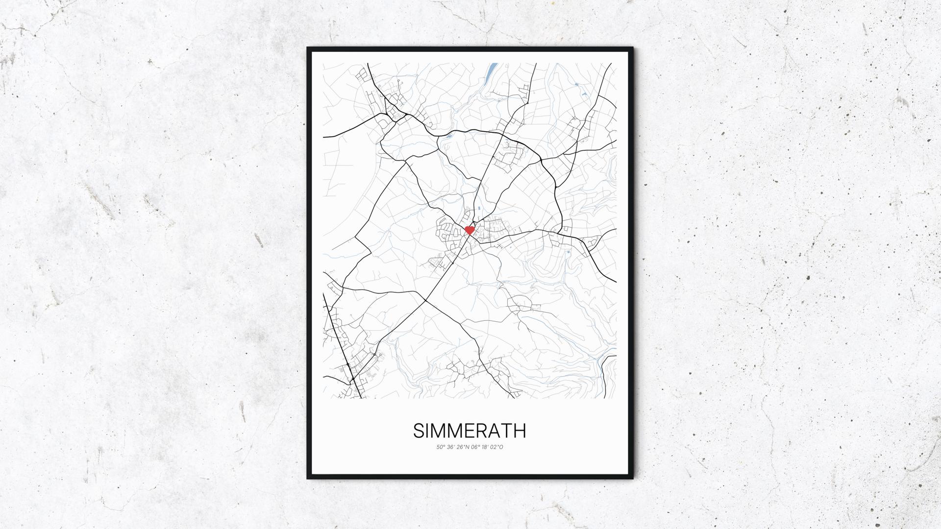 Cartida - Poster von Simmerath - Nordrhein-Westfalen - Deutschland