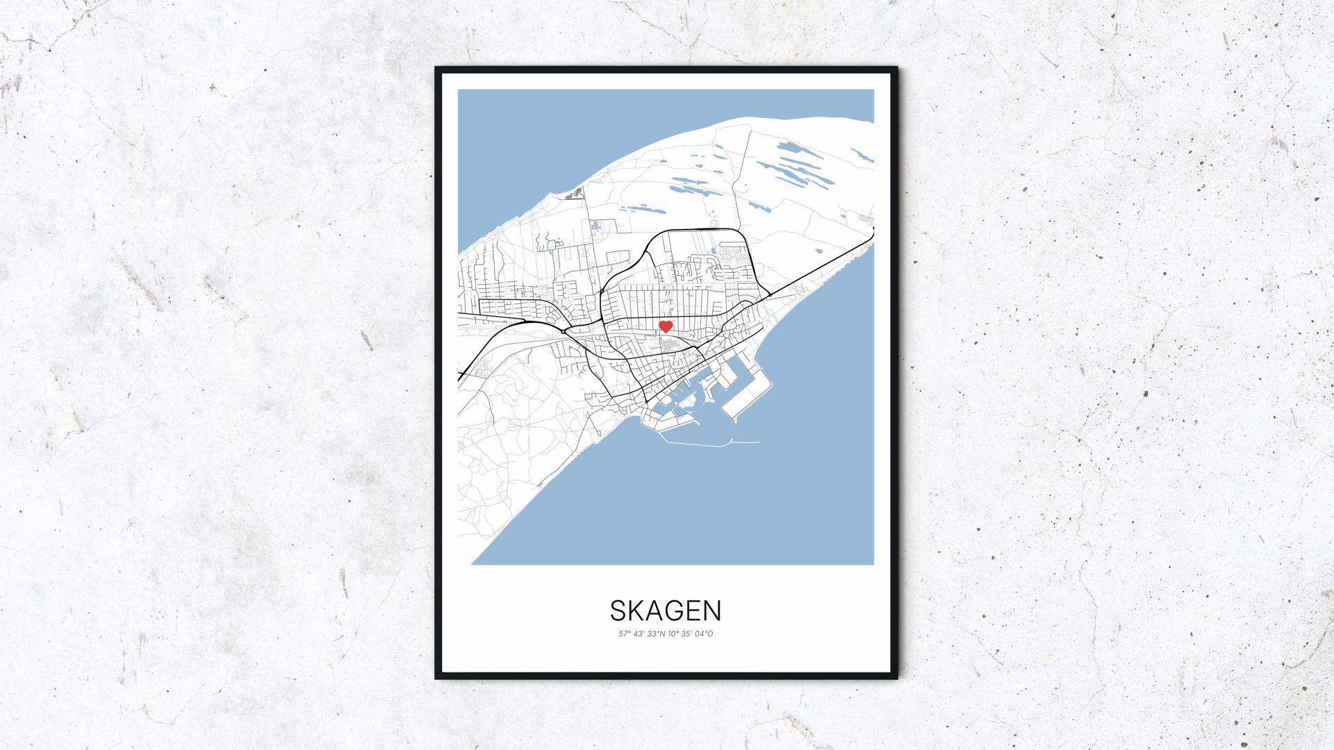 Cartida - Poster von Skagen - Region Nordjylland - Dänemark