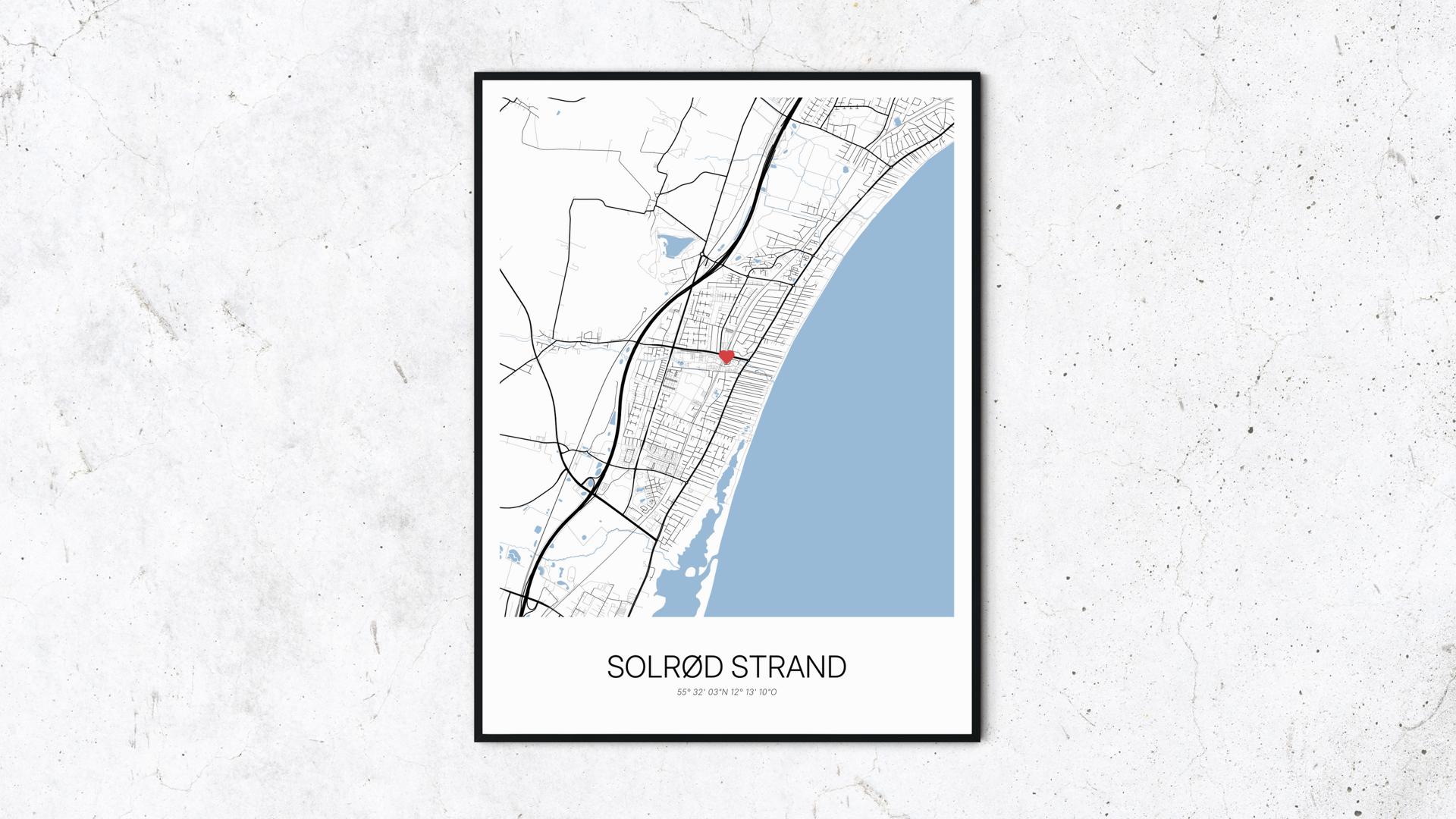 Cartida - Poster von Solröd Strand - Region Sjælland - Dänemark