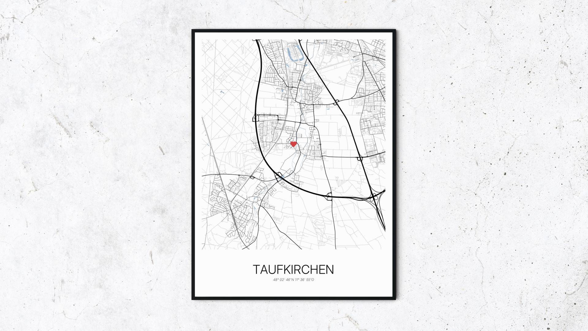 Cartida - Poster von Taufkirchen - Bayern - Deutschland