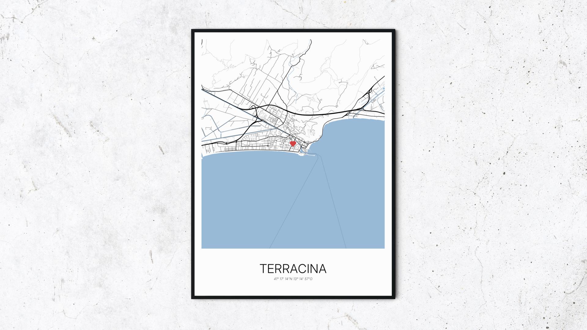 Cartida - Poster von Terracina - Lazio - Italien