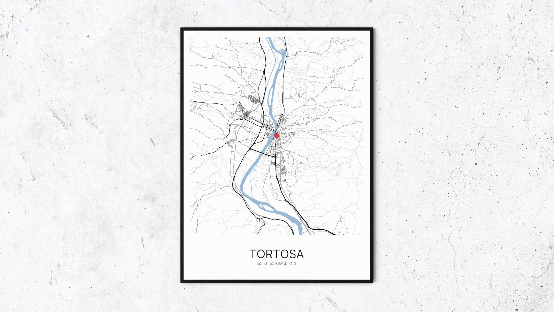 Cartida - Poster von Tortosa - Catalunya - Spanien