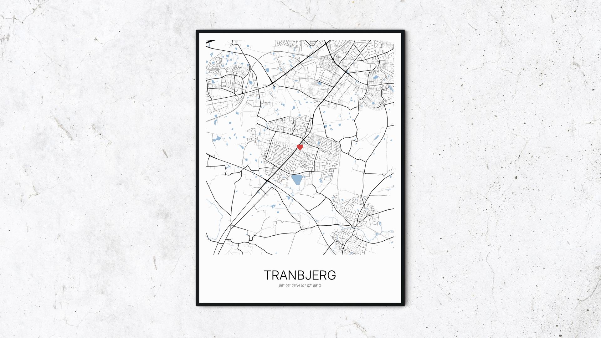 Cartida - Poster von Tranbjerg - Region Midtjylland - Dänemark