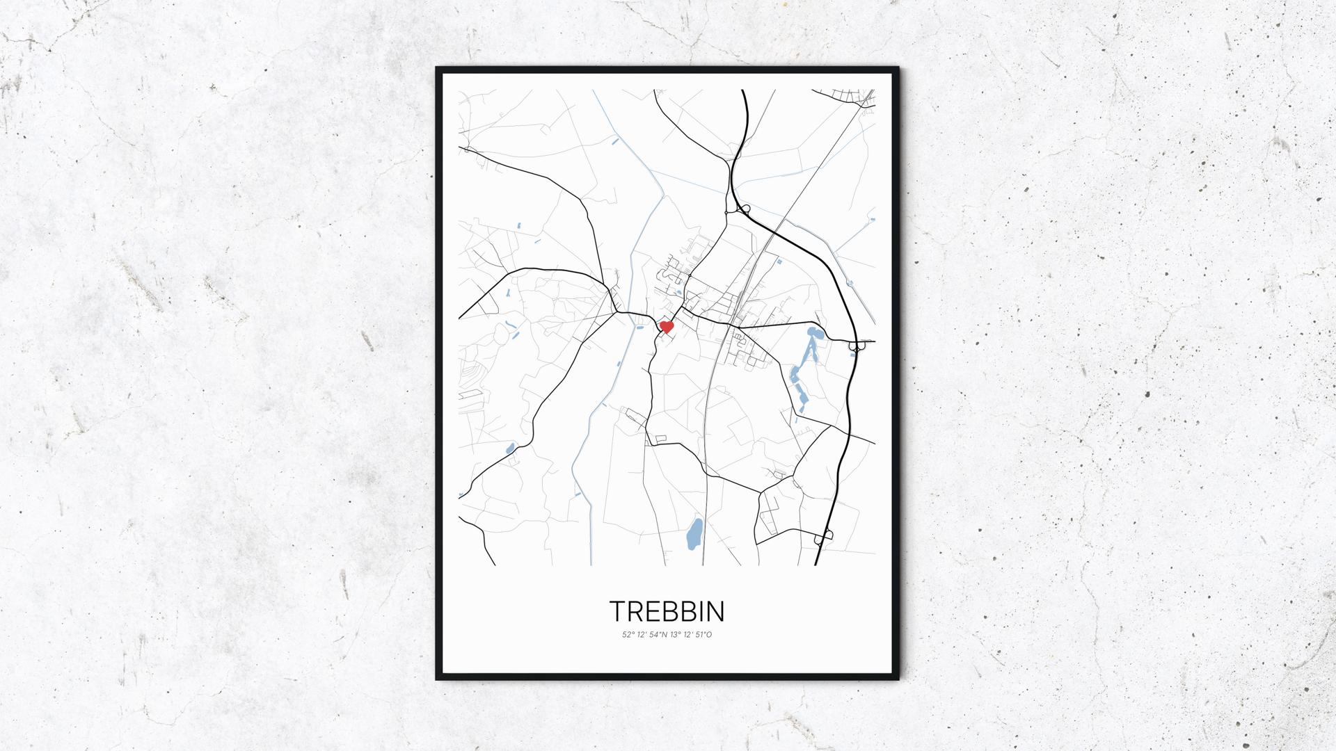 Cartida - Poster von Trebbin - Brandenburg - Deutschland