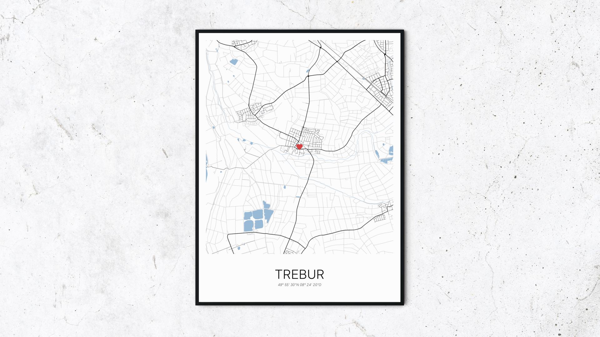 Cartida - Poster von Trebur - Hessen - Deutschland