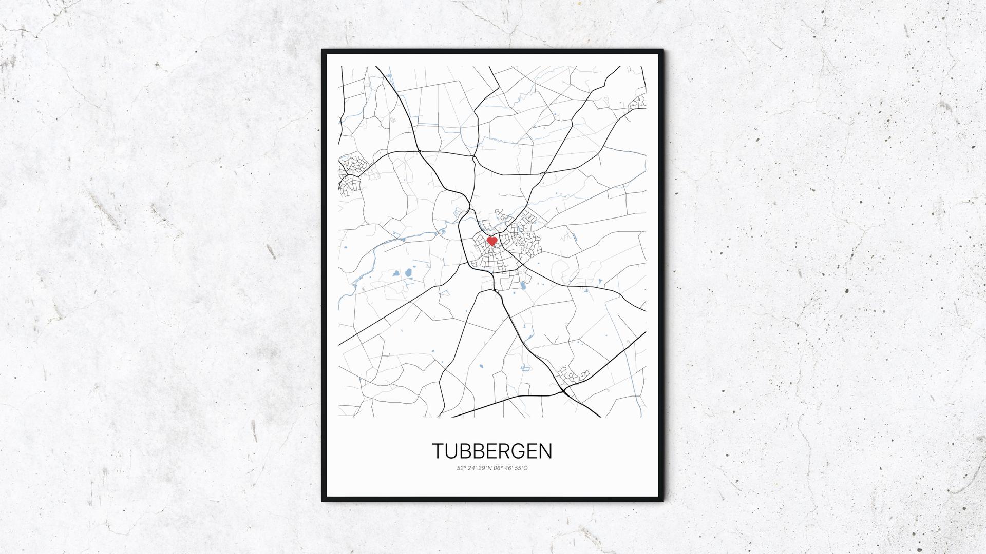 Cartida - Poster von Tubbergen - Overijssel - Niederlande