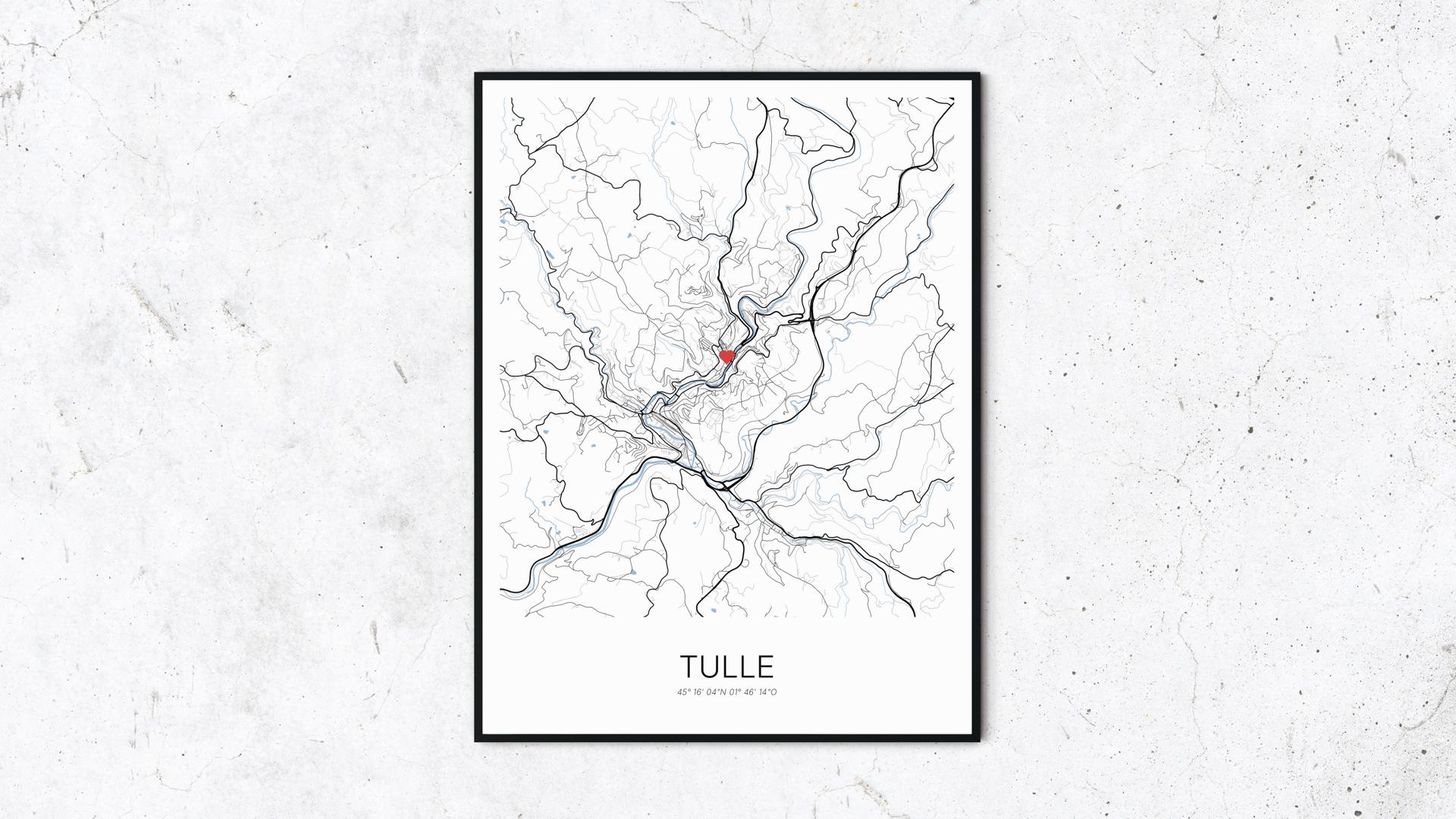 Cartida - Poster von Tulle - Nouvelle-Aquitaine - Frankreich