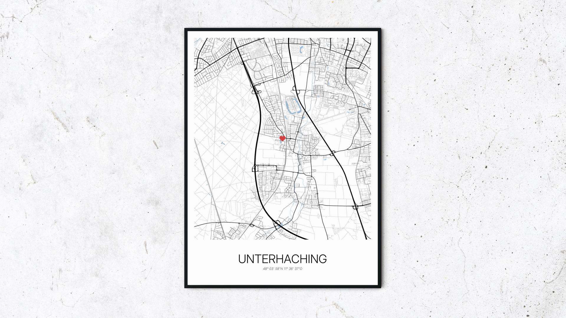 Cartida - Poster von Unterhaching - Bayern - Deutschland