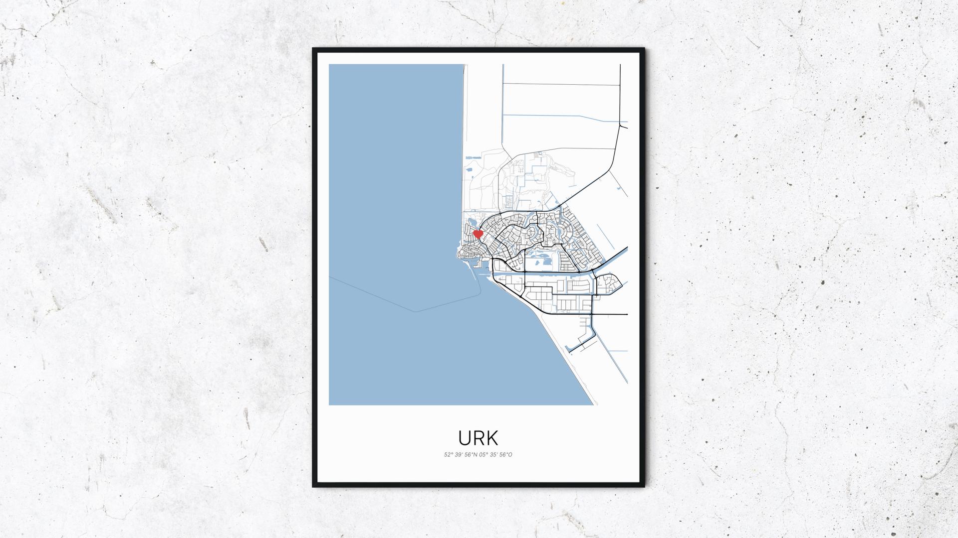 Cartida - Poster von Urk - Flevoland - Niederlande