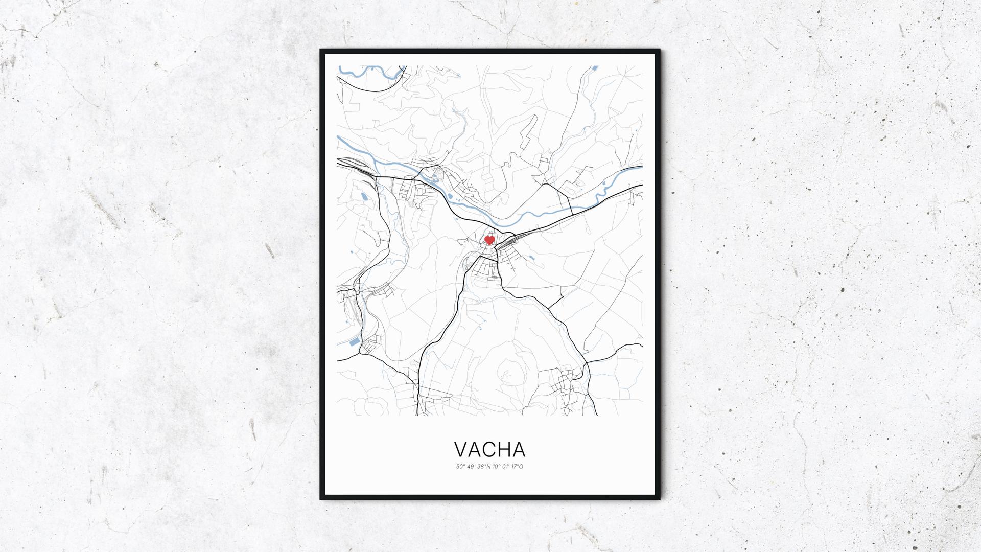 Cartida - Poster von Vacha - Thüringen - Deutschland