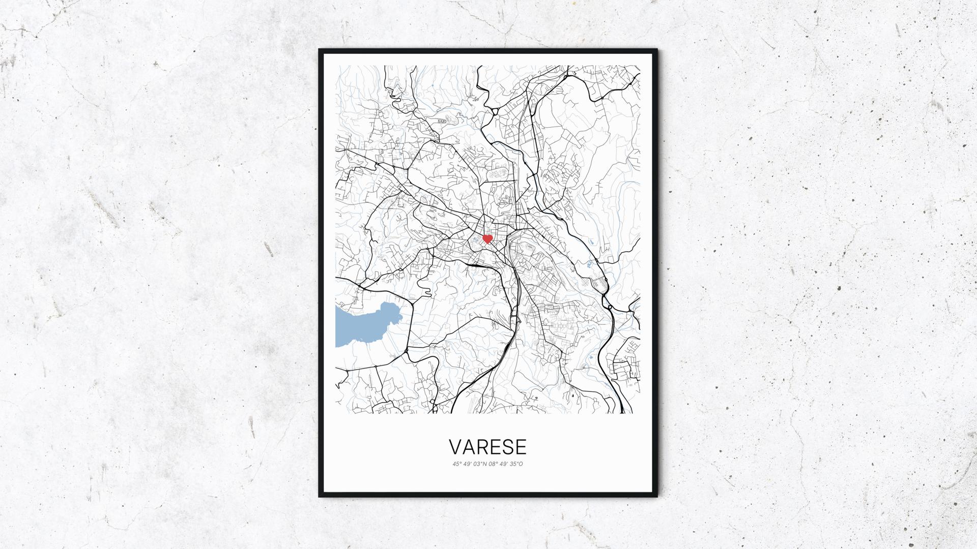 Cartida - Poster von Väris - Lombardia - Italien