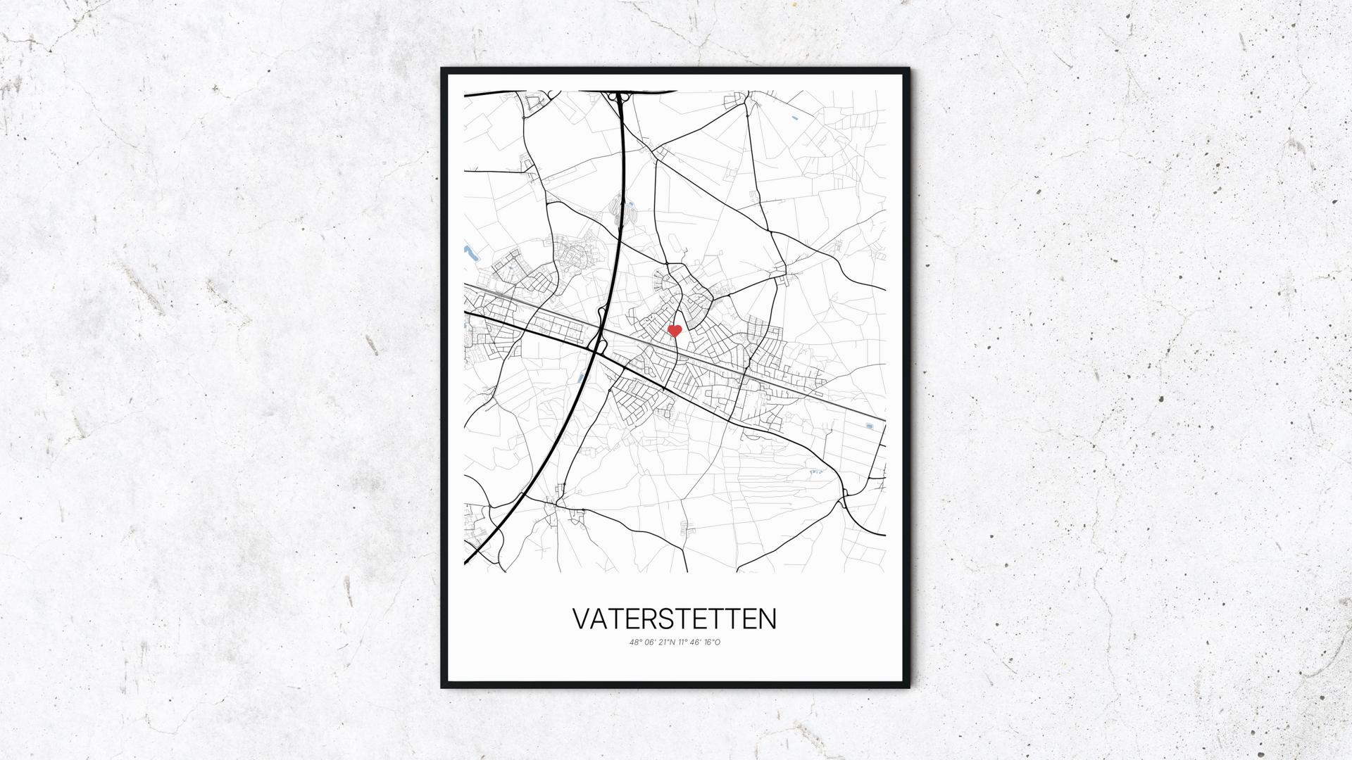 Cartida - Poster von Vaterstetten - Bayern - Deutschland