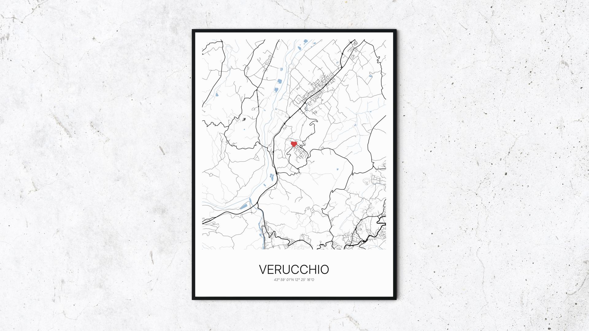 Cartida - Poster von Verucchio - Emilia-Romagna - Italien