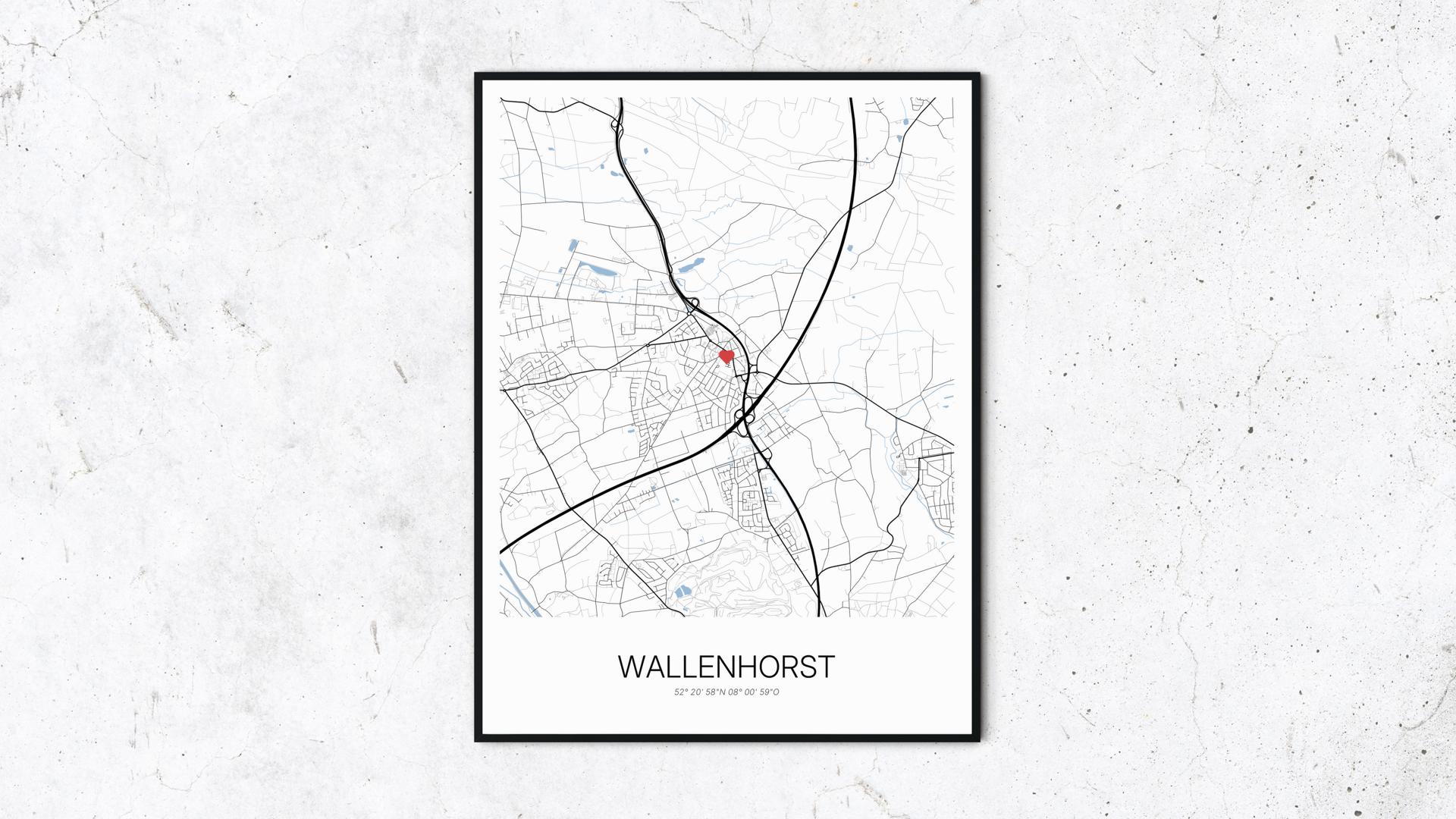 Cartida - Poster von Wallenhorst - Niedersachsen - Deutschland