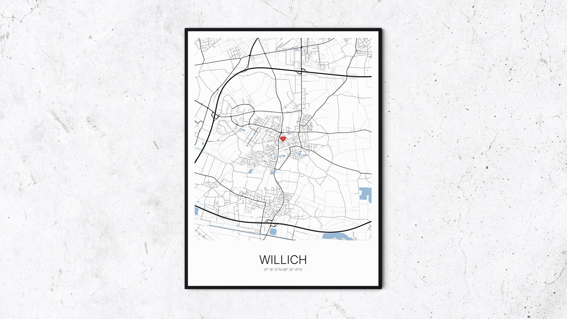 Cartida - Poster von Willich - Nordrhein-Westfalen - Deutschland