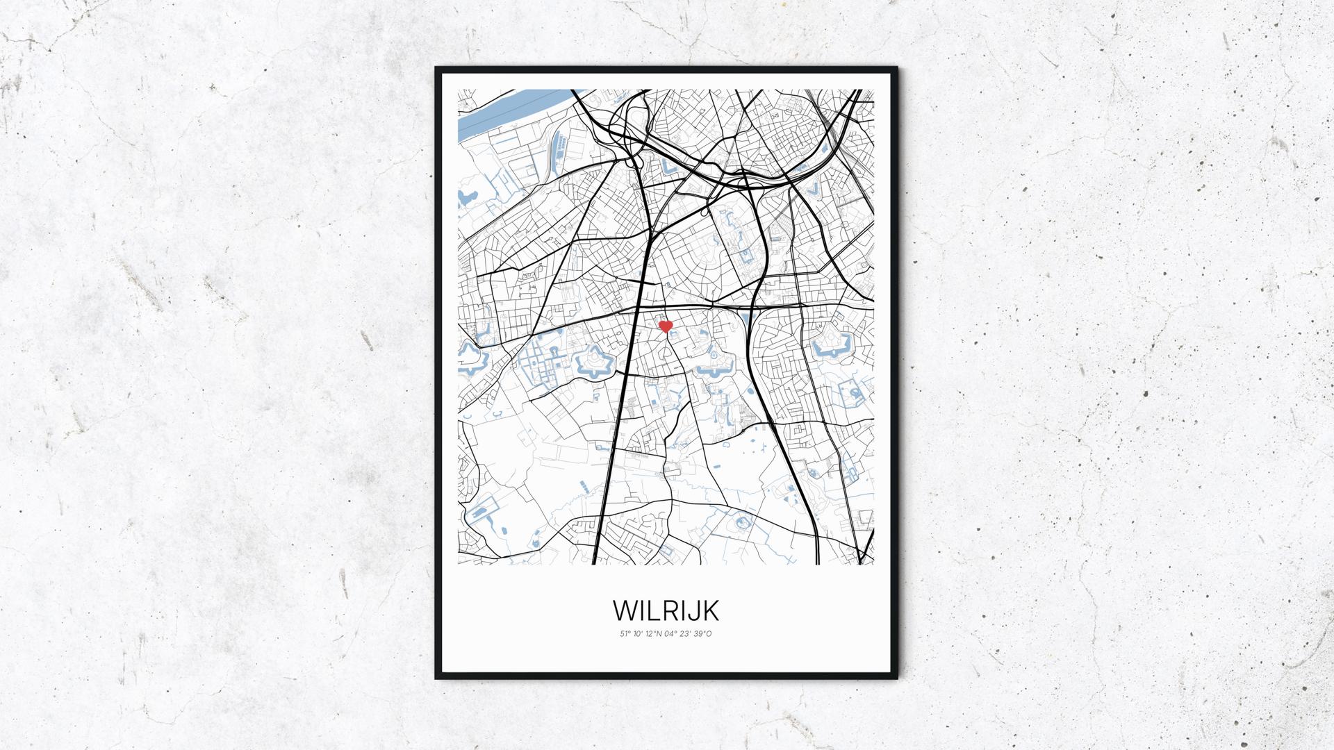 Cartida - Poster von Wilrijk - Vlaanderen - Belgien