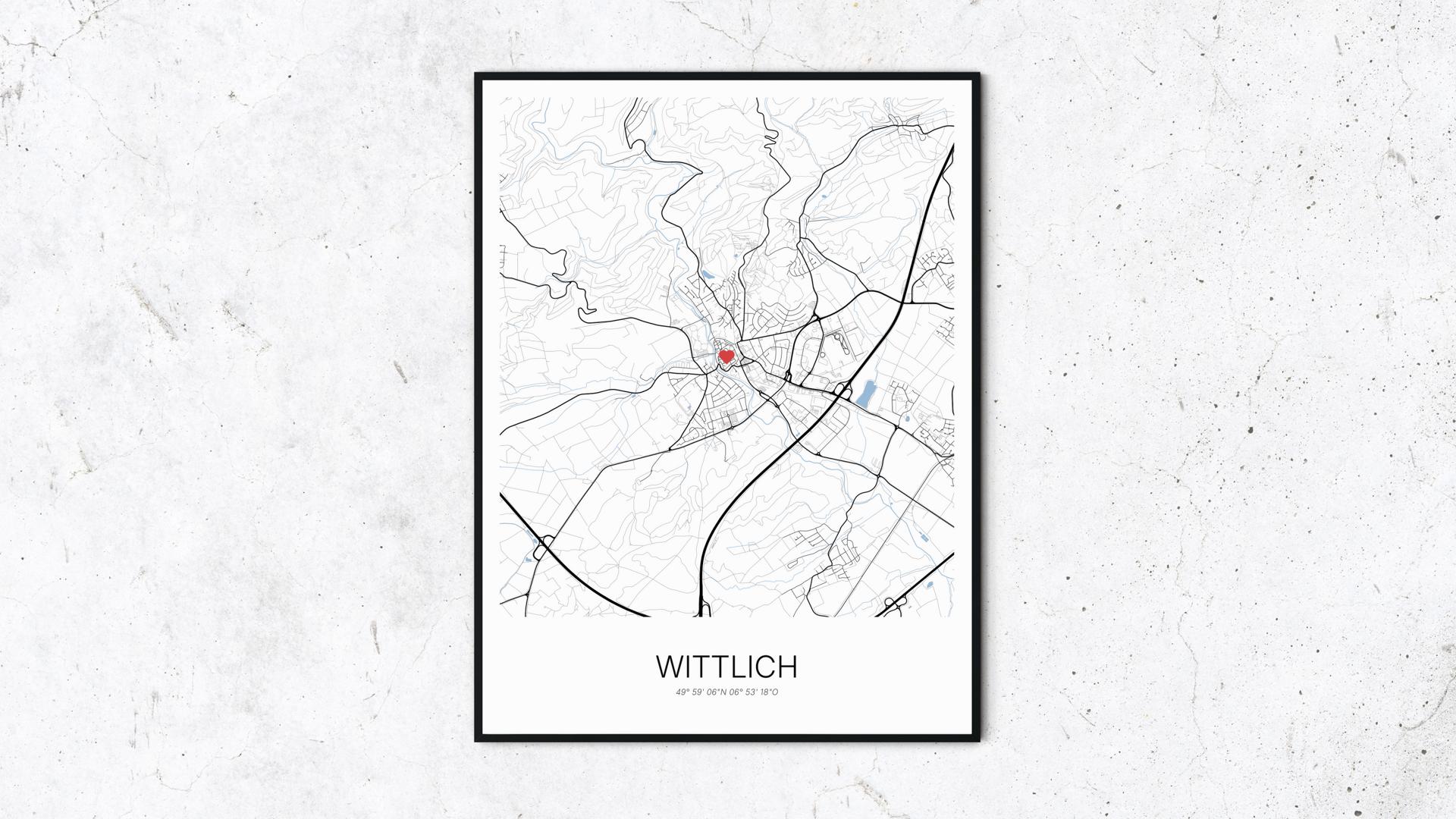 Cartida - Poster von Wittlich - Rheinland-Pfalz - Deutschland