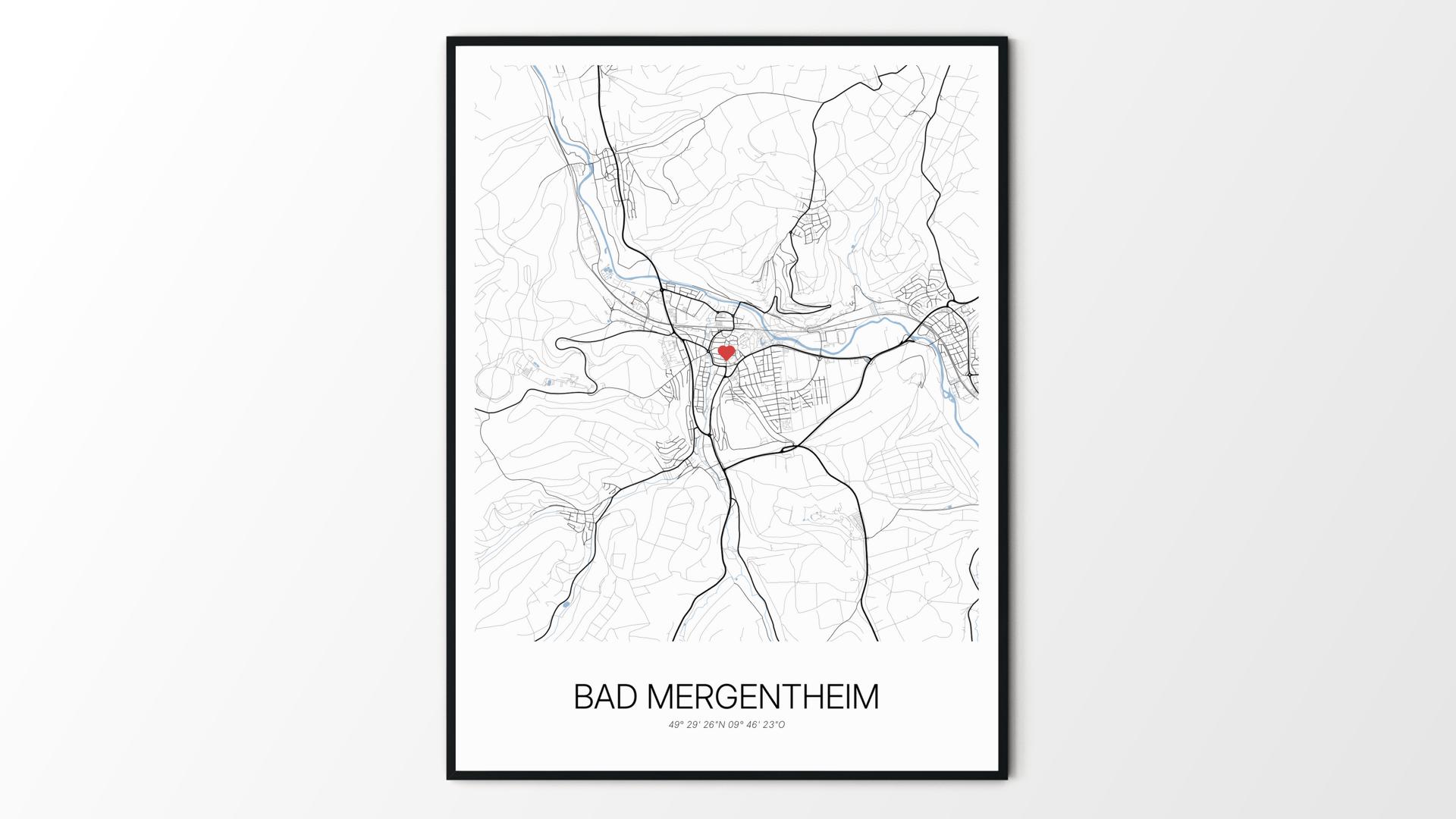 Cartida - Poster von Bad Mergentheim