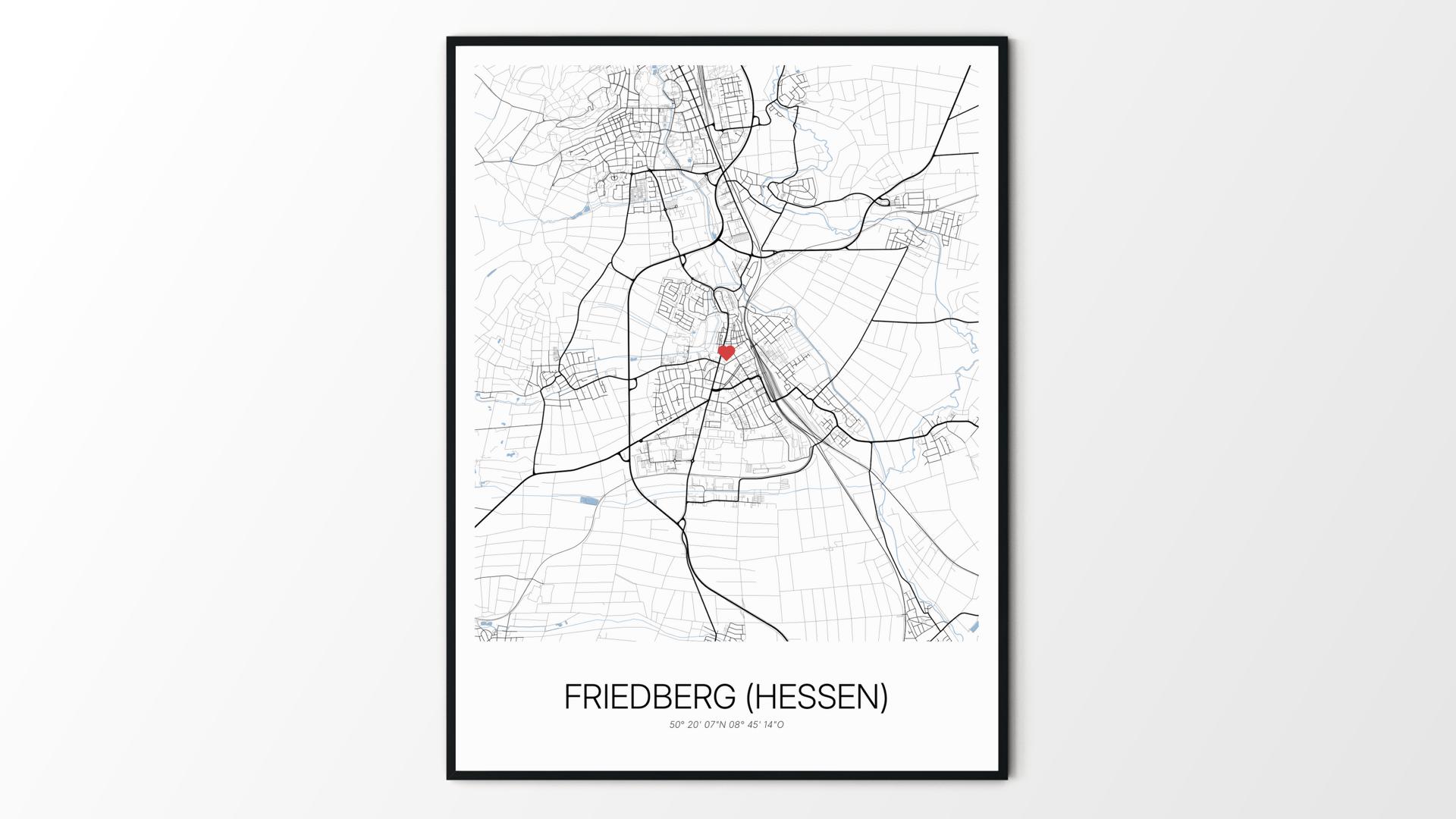 Cartida - Poster von Friedberg (Hessen)