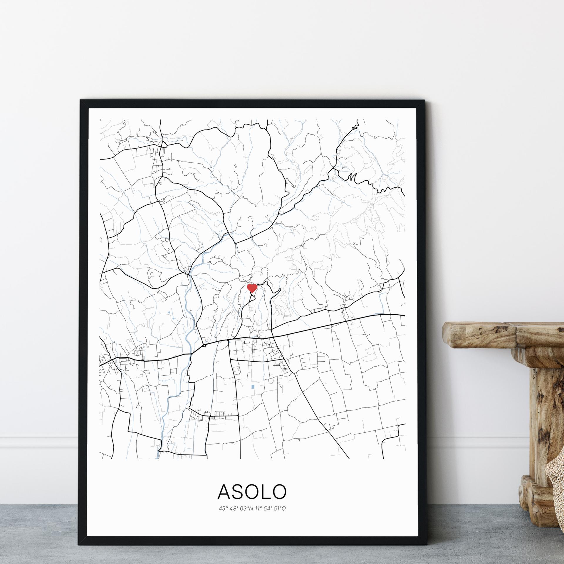 Cartida - Poster von Asolo - Veneto - Italien