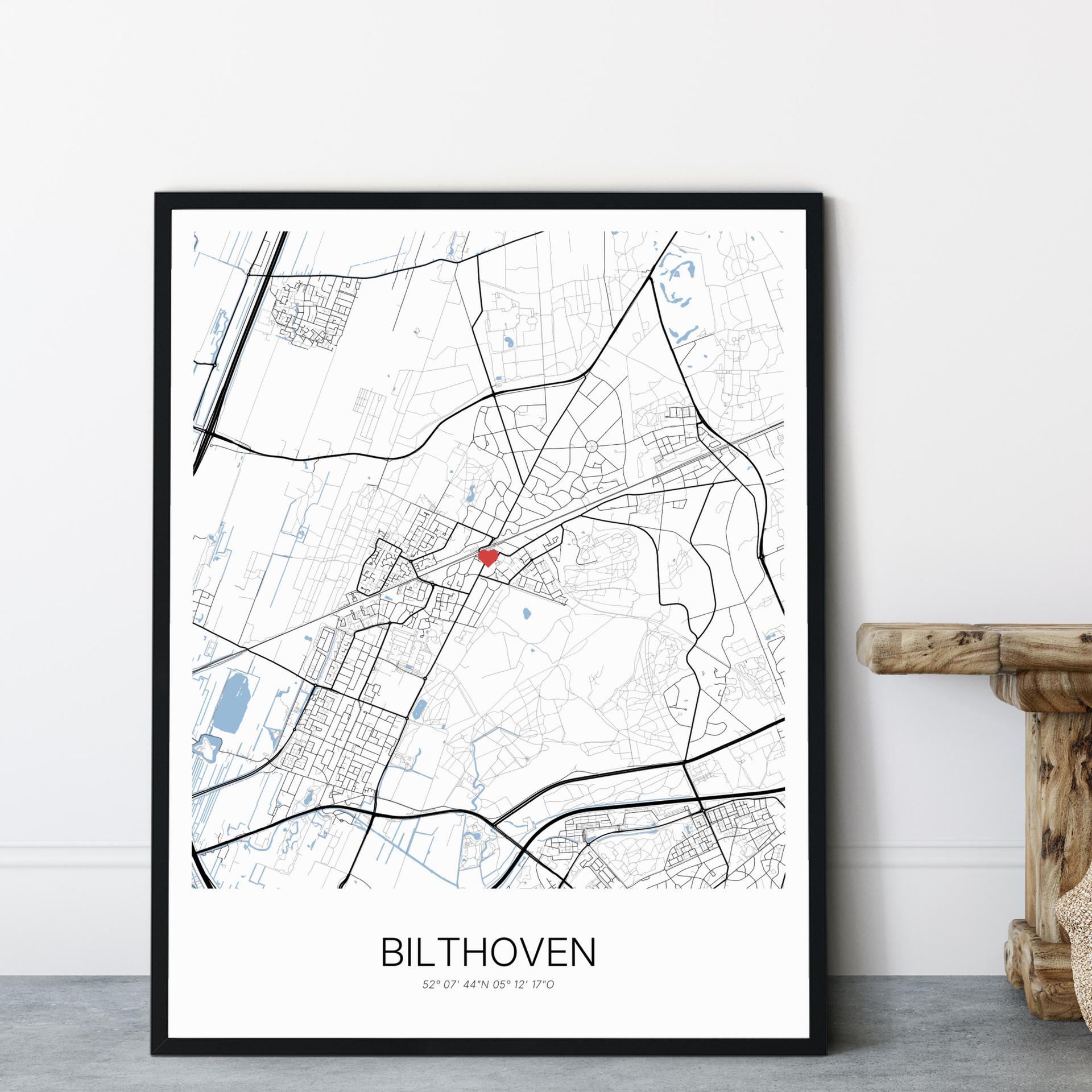 Cartida - Poster von Bilthoven - Utrecht - Niederlande